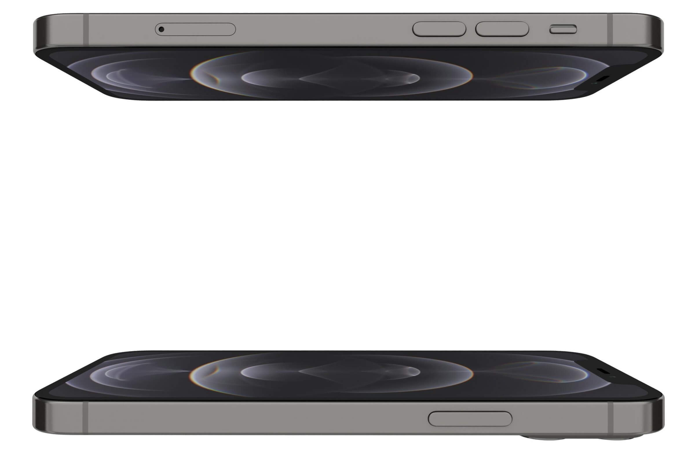 Apple iPhone 12 Pro Graphite - 3D Model by Rever_Art