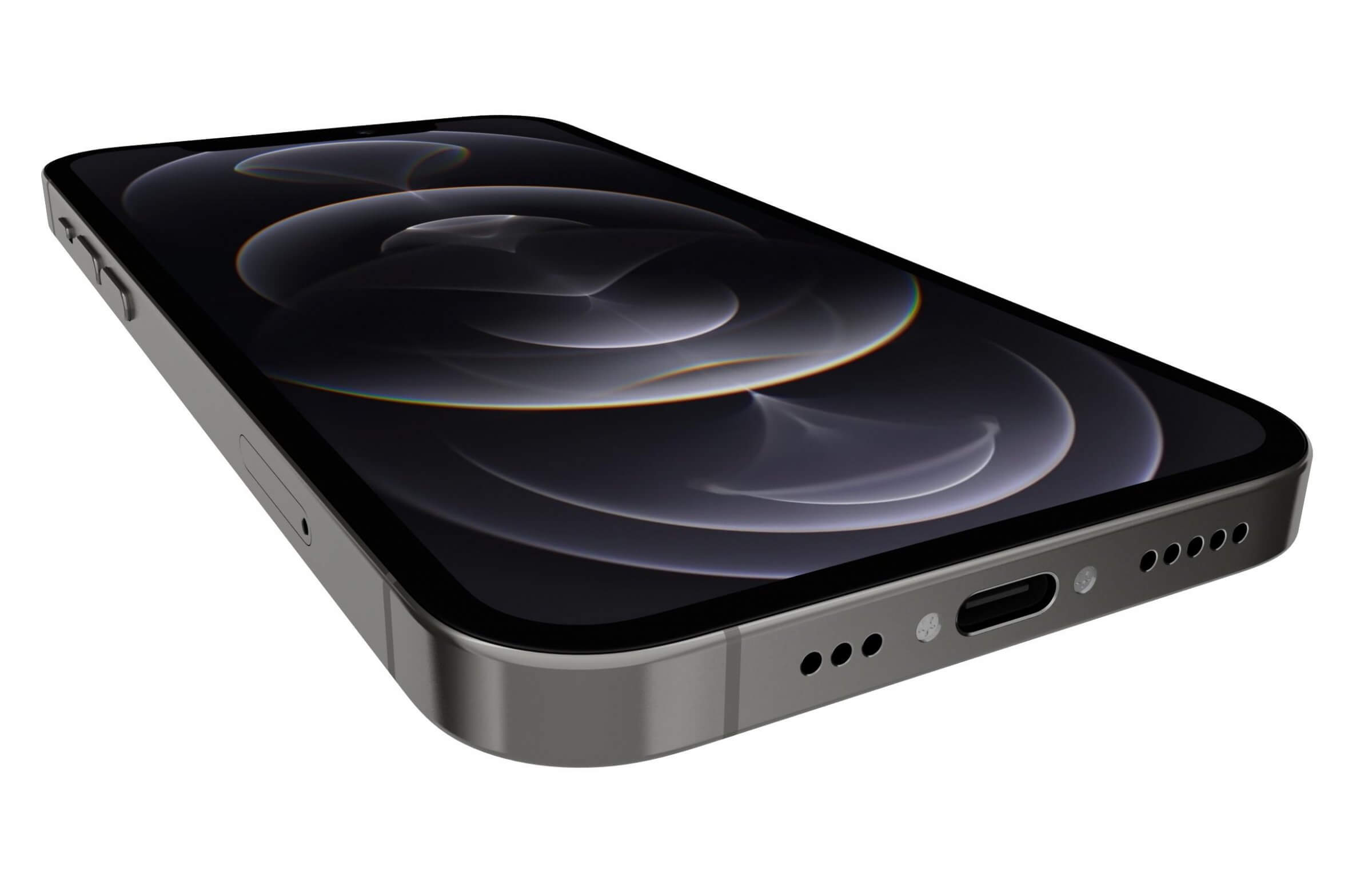 Apple iPhone 12 Pro Graphite - 3D Model by Rever_Art