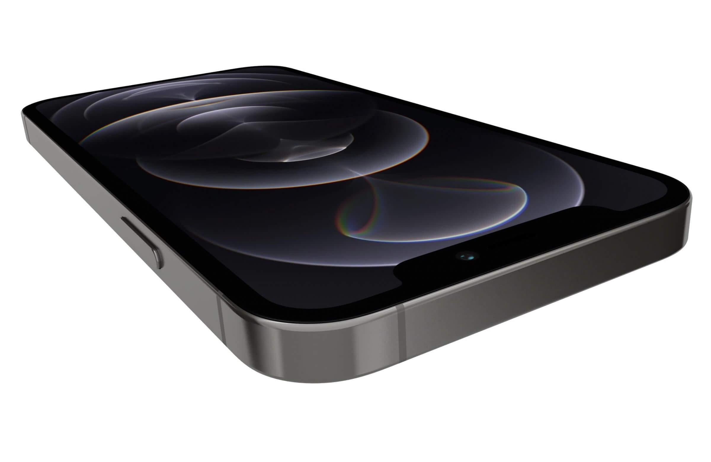 Apple iPhone 12 Pro Graphite - 3D Model by Rever_Art
