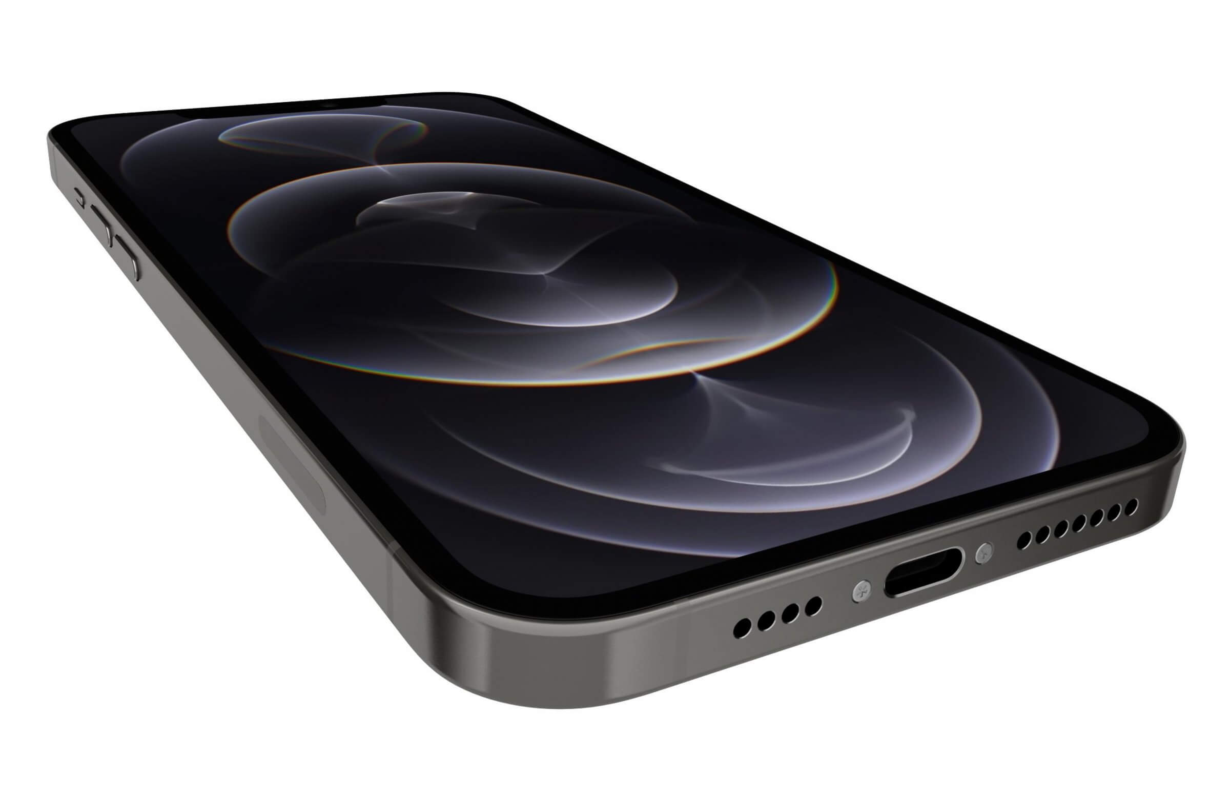 Apple iPhone 12 Pro Max Graphite - 3D Model by Rever_Art