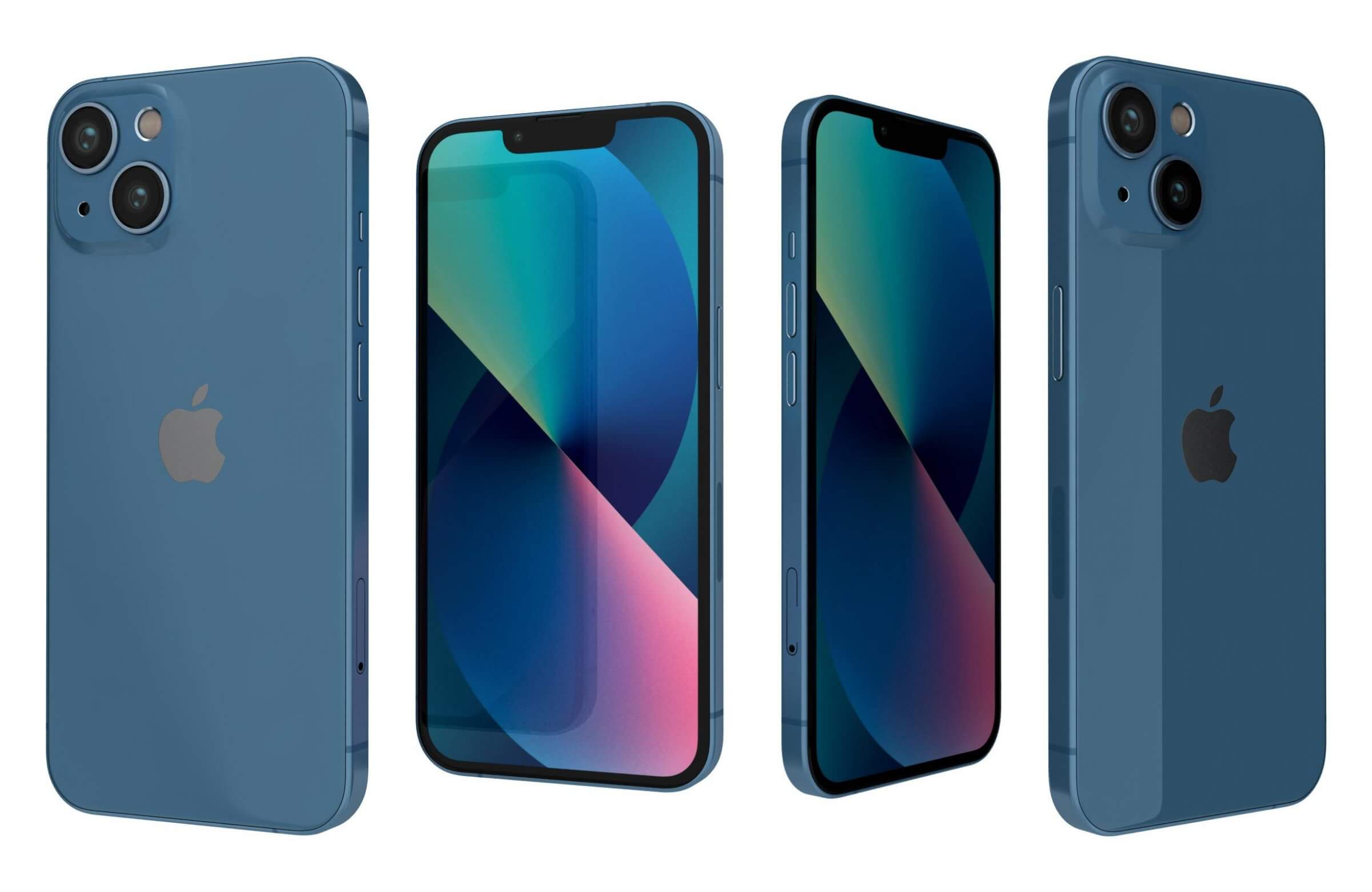 Apple iPhone 13 All Colors - 3D Model by Rever_Art