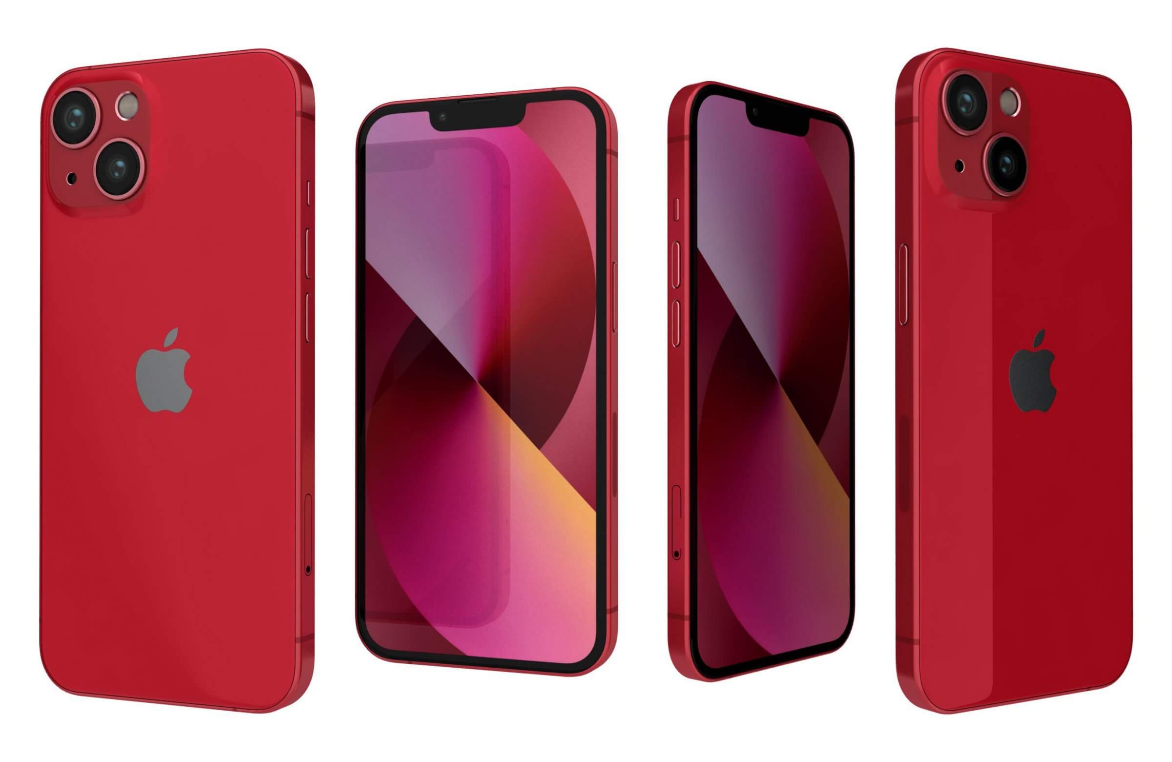 Apple iPhone 13 All Colors - 3D Model by Rever_Art