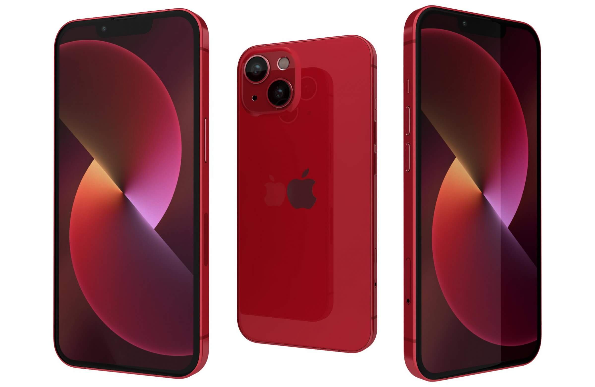 Apple iPhone 13 Mini All Colors - 3D Model by Rever_Art