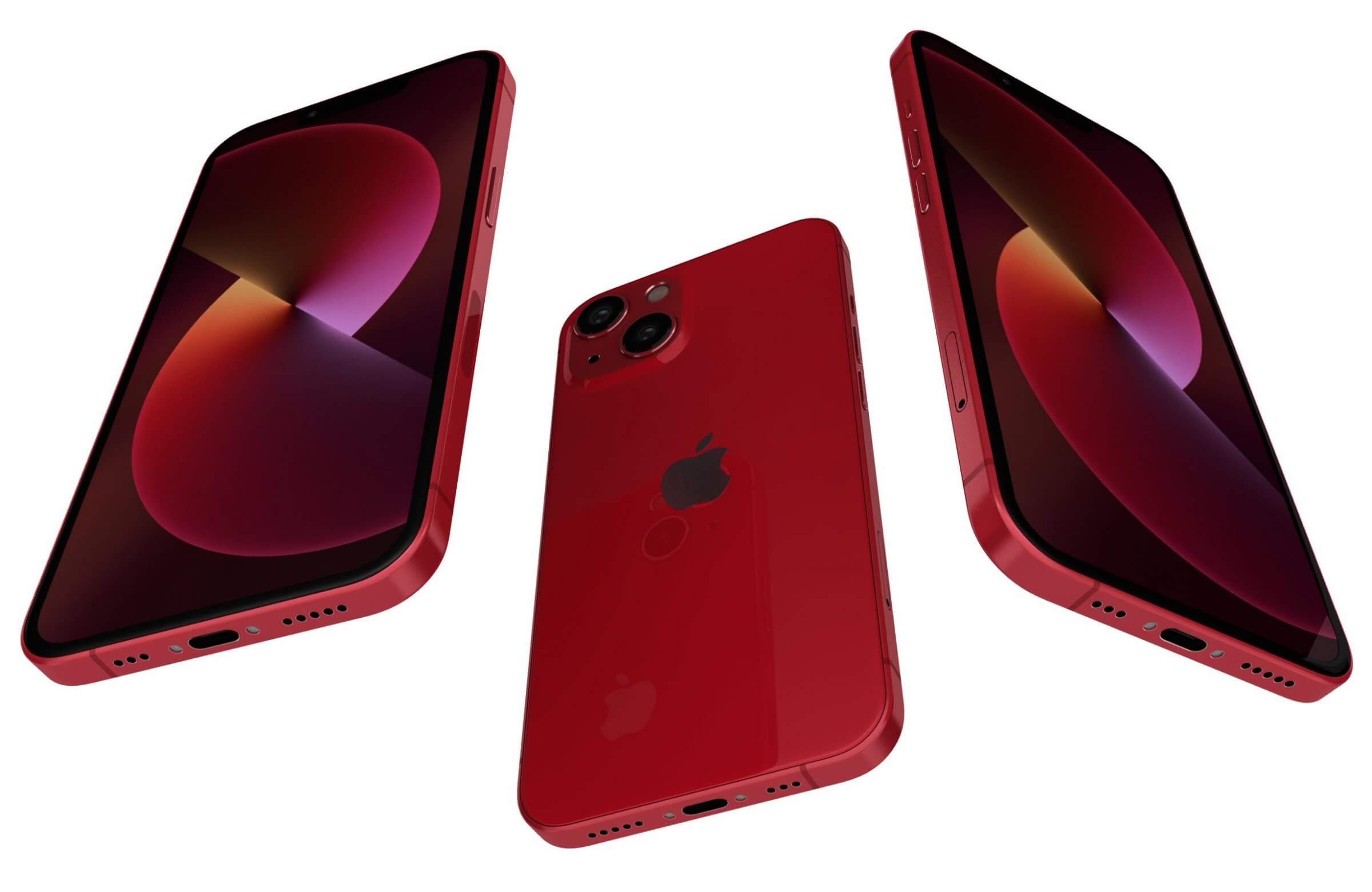 Apple iPhone 13 Mini All Colors - 3D Model by Rever_Art
