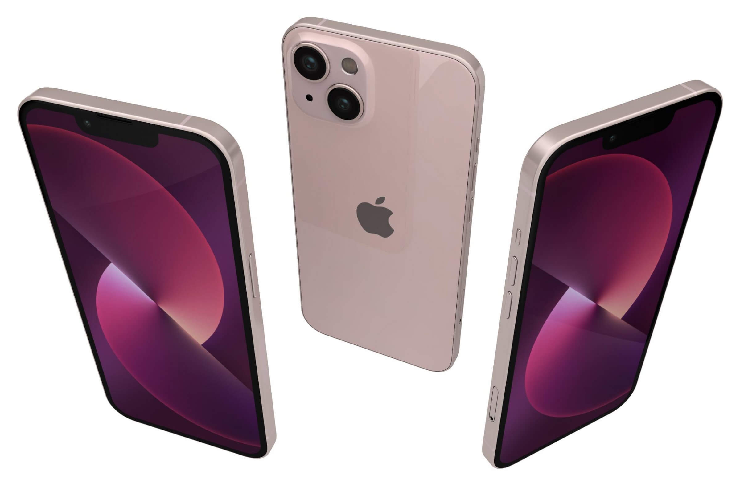 Apple iPhone 13 Mini All Colors - 3D Model by Rever_Art