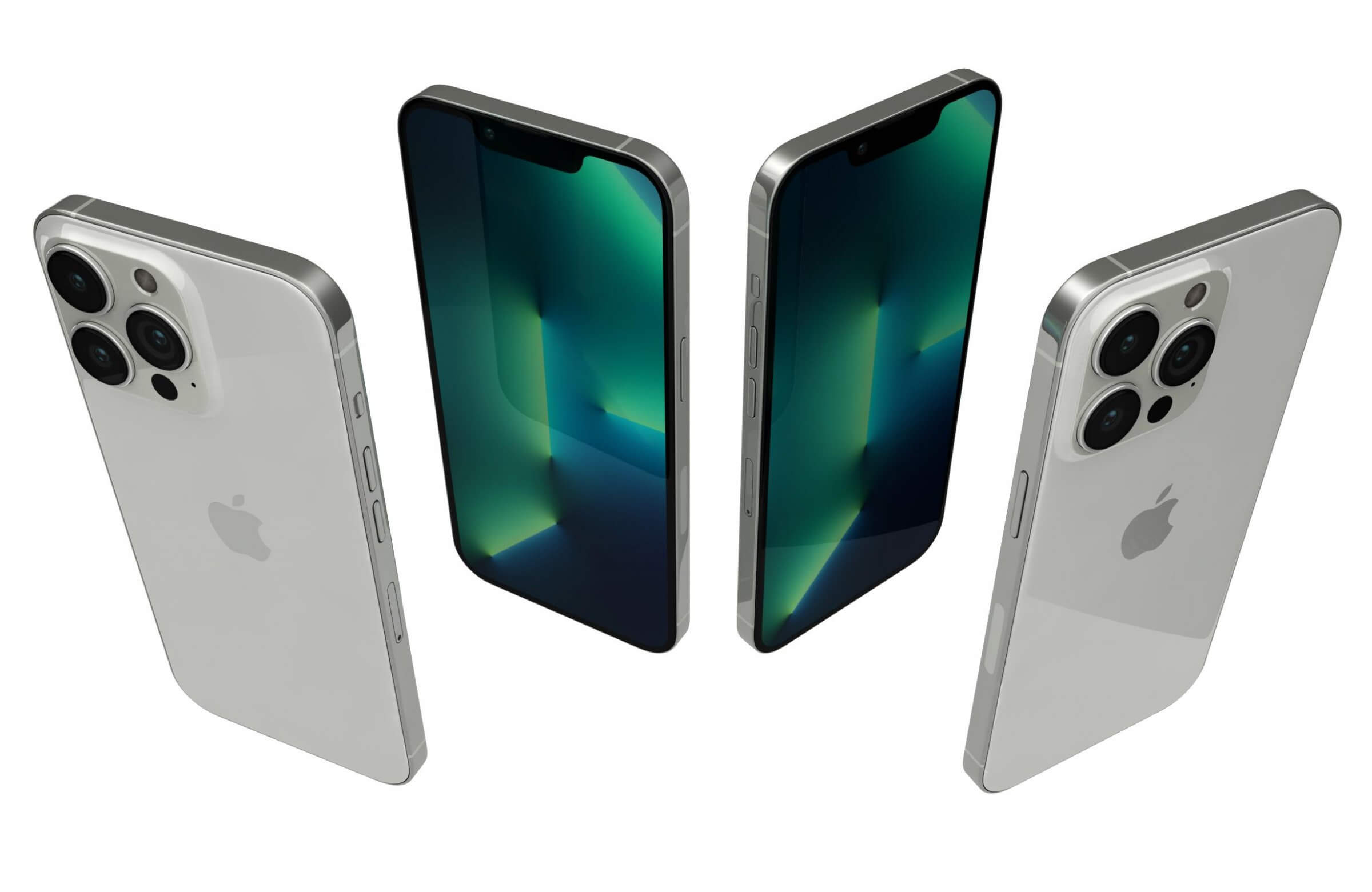 Apple iPhone 13 Pro All Colors - 3D Model by Rever_Art