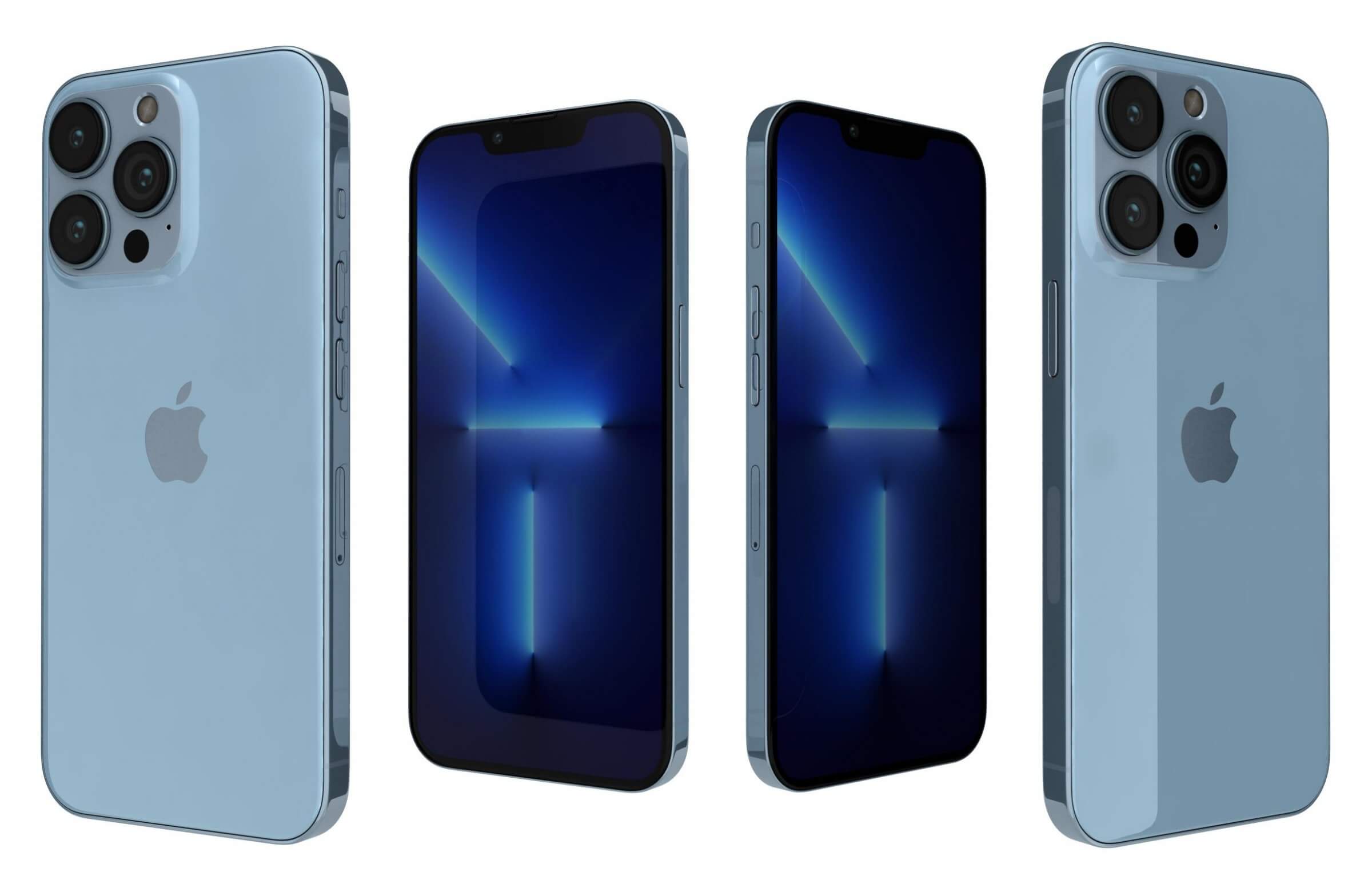 Apple iPhone 13 Pro All Colors - 3D Model by Rever_Art