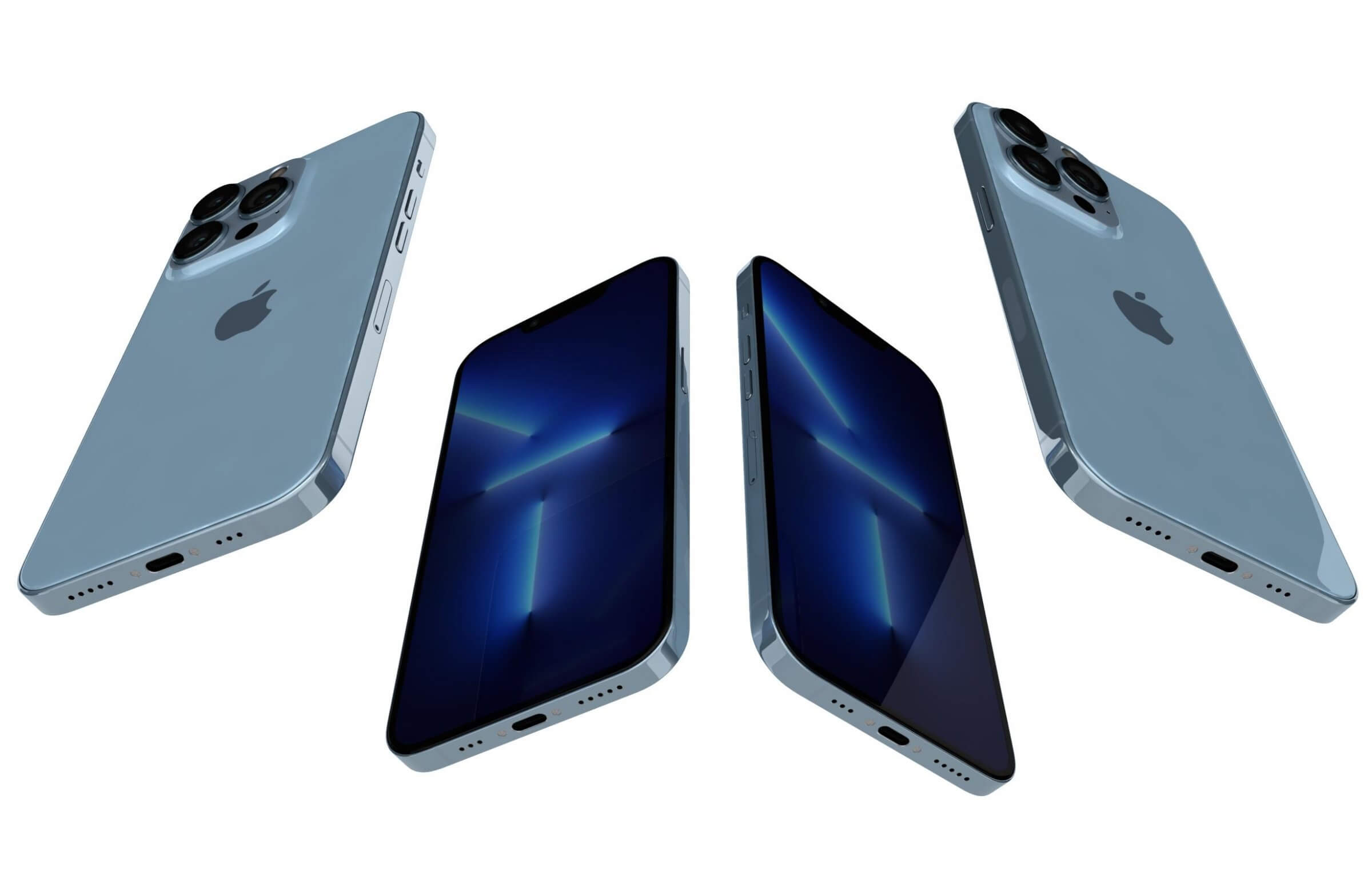 Apple iPhone 13 Pro All Colors - 3D Model by Rever_Art