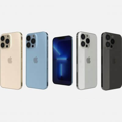 Apple iPhone 13 Pro All Colors - 3D Model by Rever_Art