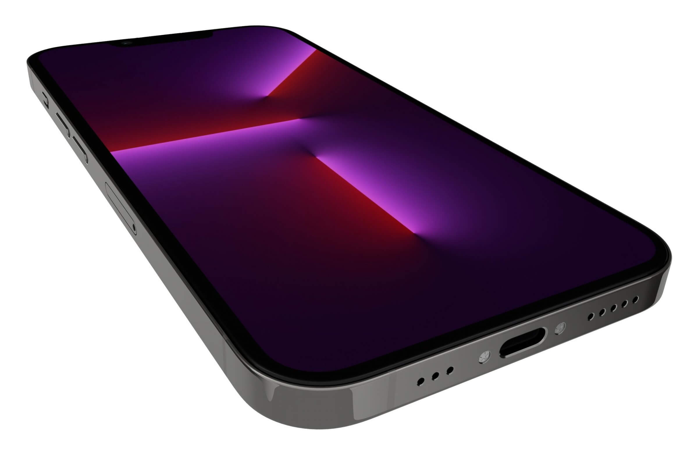 Apple iPhone 13 Pro Graphite - 3D Model by Rever_Art