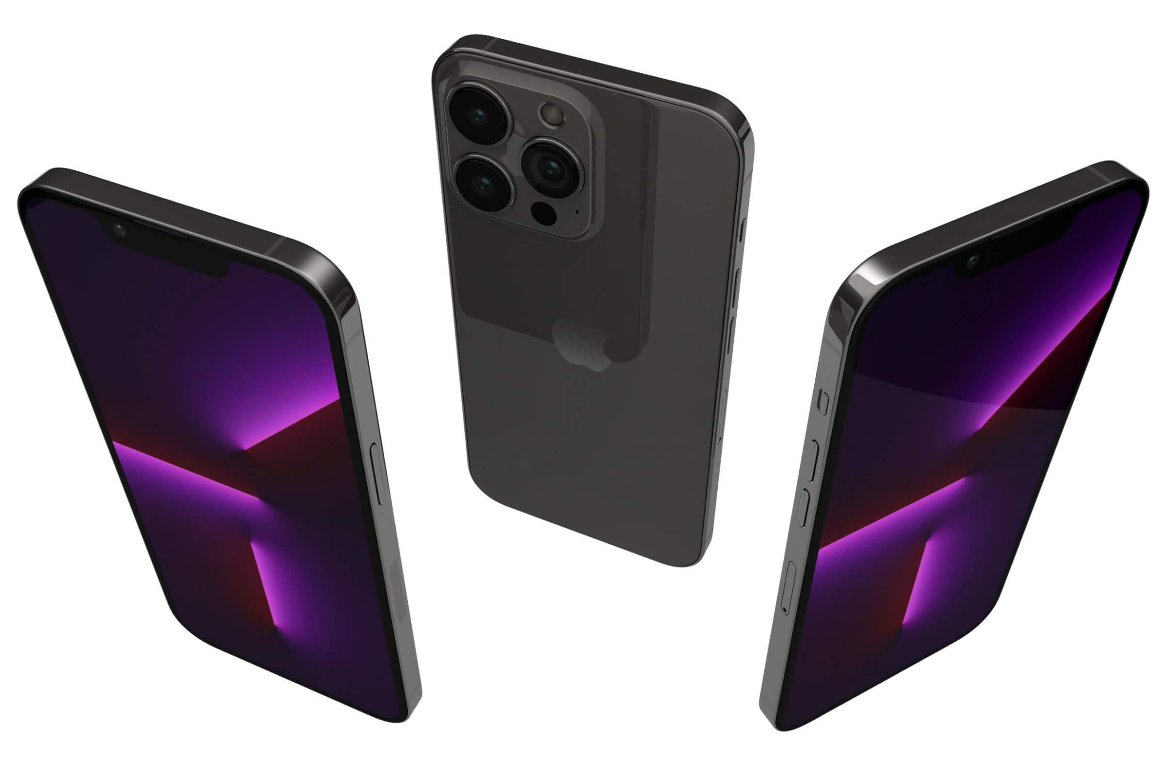 Apple iPhone 13 Pro Max Graphite - 3D Model by Rever_Art