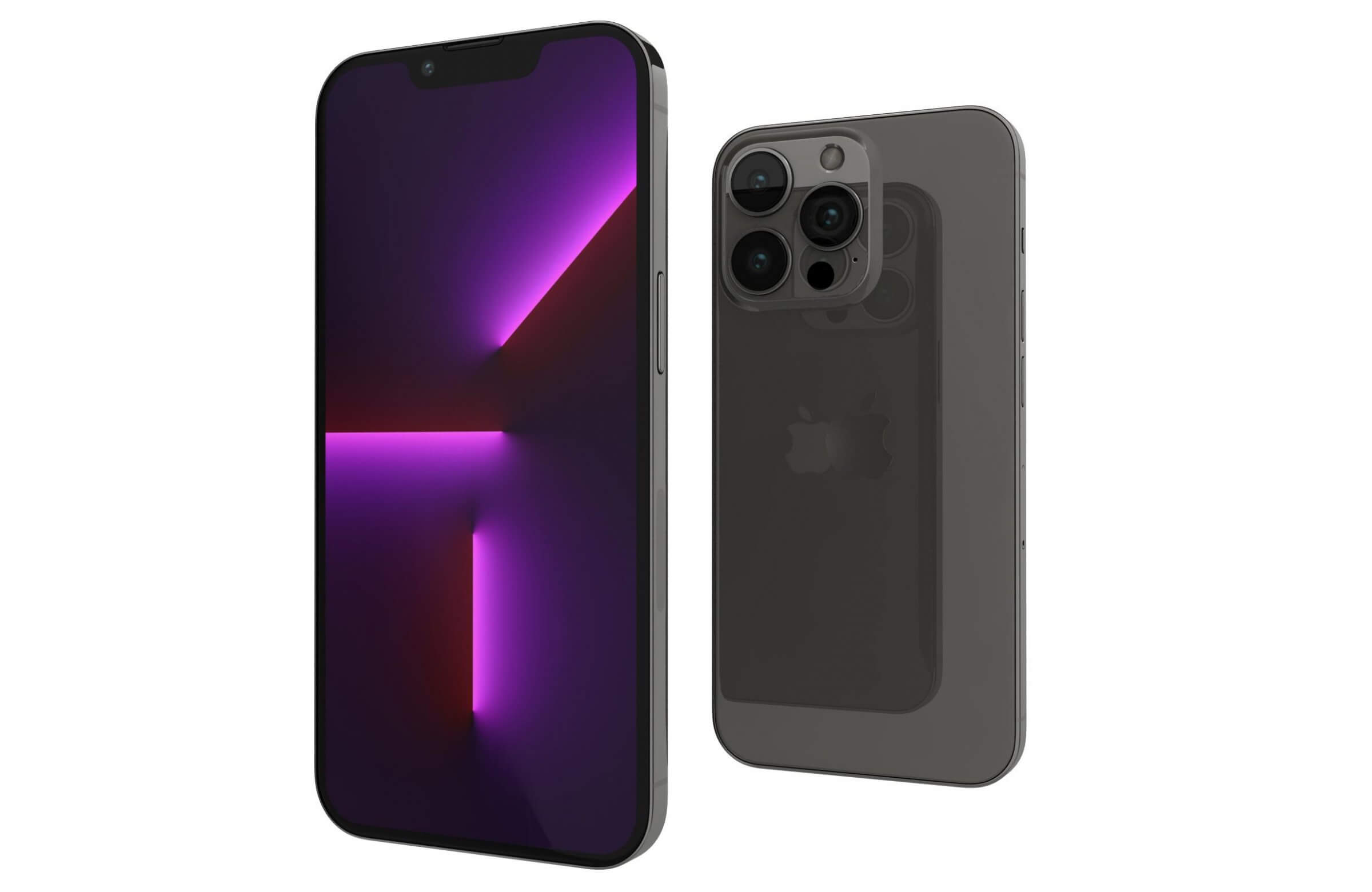 Apple iPhone 13 Pro Max Graphite - 3D Model by Rever_Art