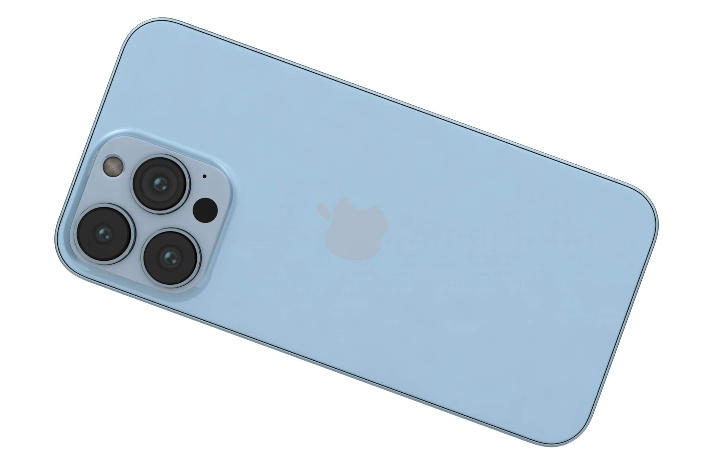 Apple iPhone 13 Pro Max Pacific Blue - 3D Model by Rever_Art