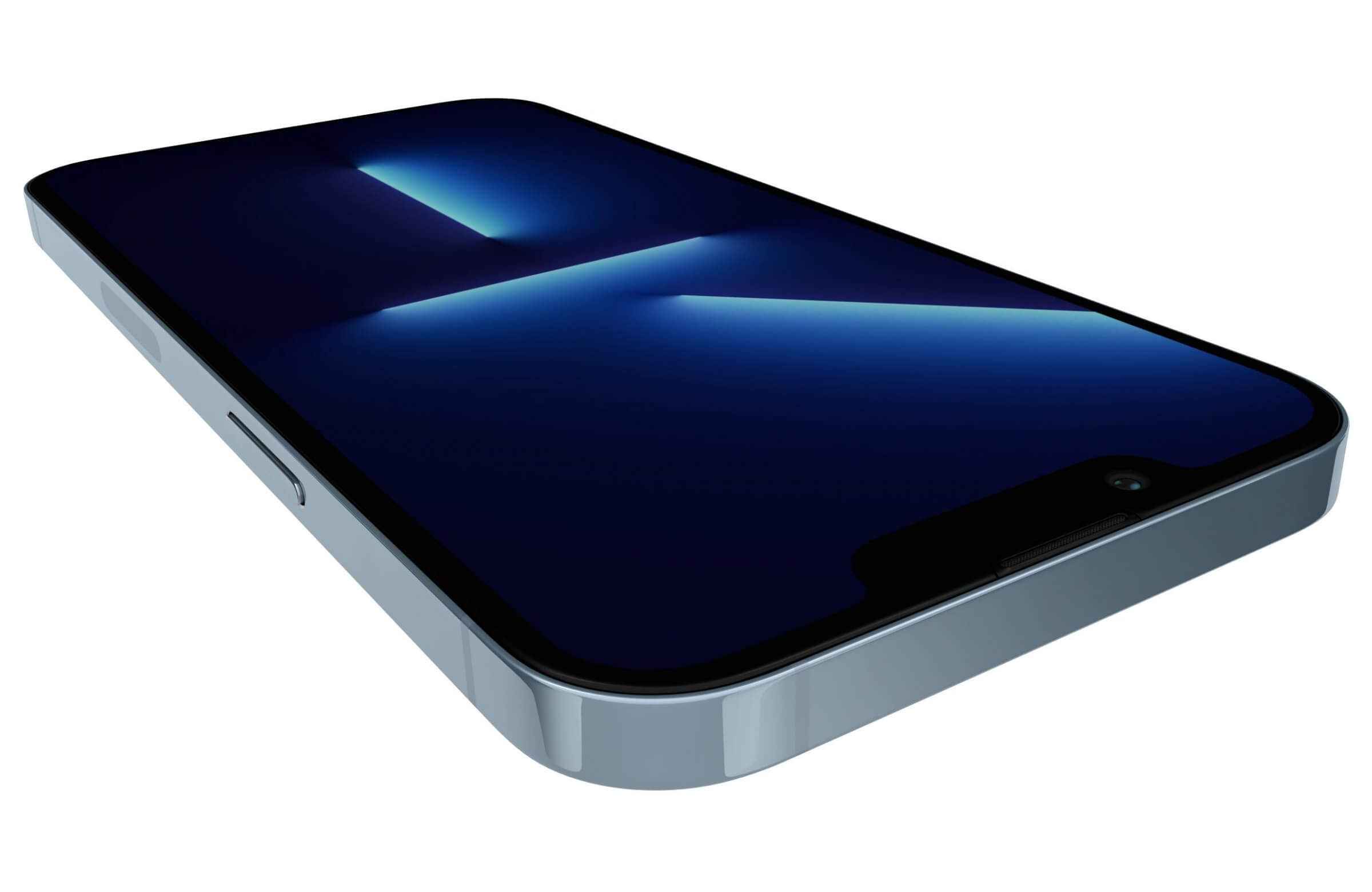 Apple iPhone 13 Pro Max Pacific Blue - 3D Model by Rever_Art