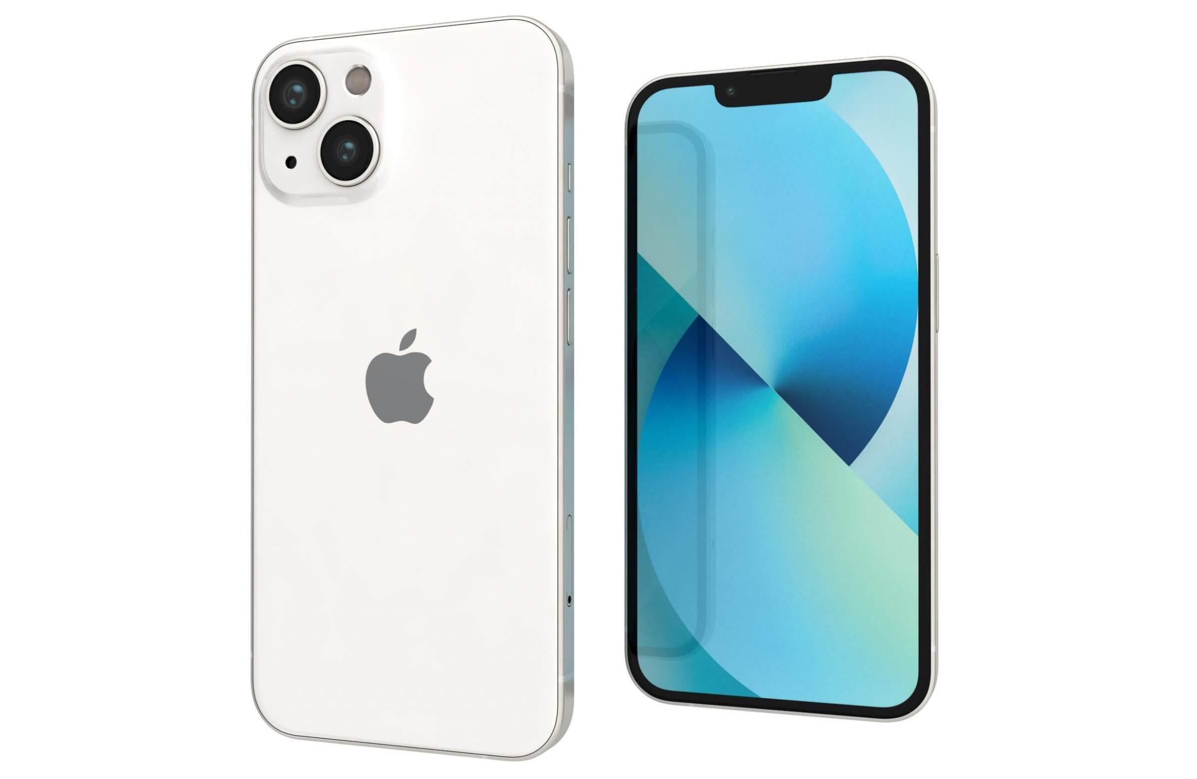 Apple iPhone 13 Starlight - 3D Model by Rever_Art