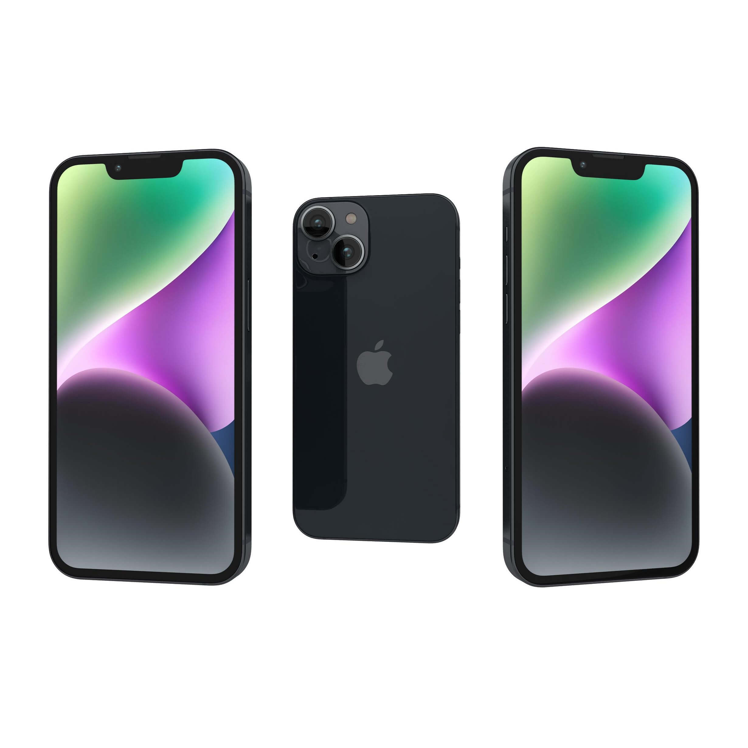 Apple iPhone 14 Plus All Colors - 3D Model by Rever_Art
