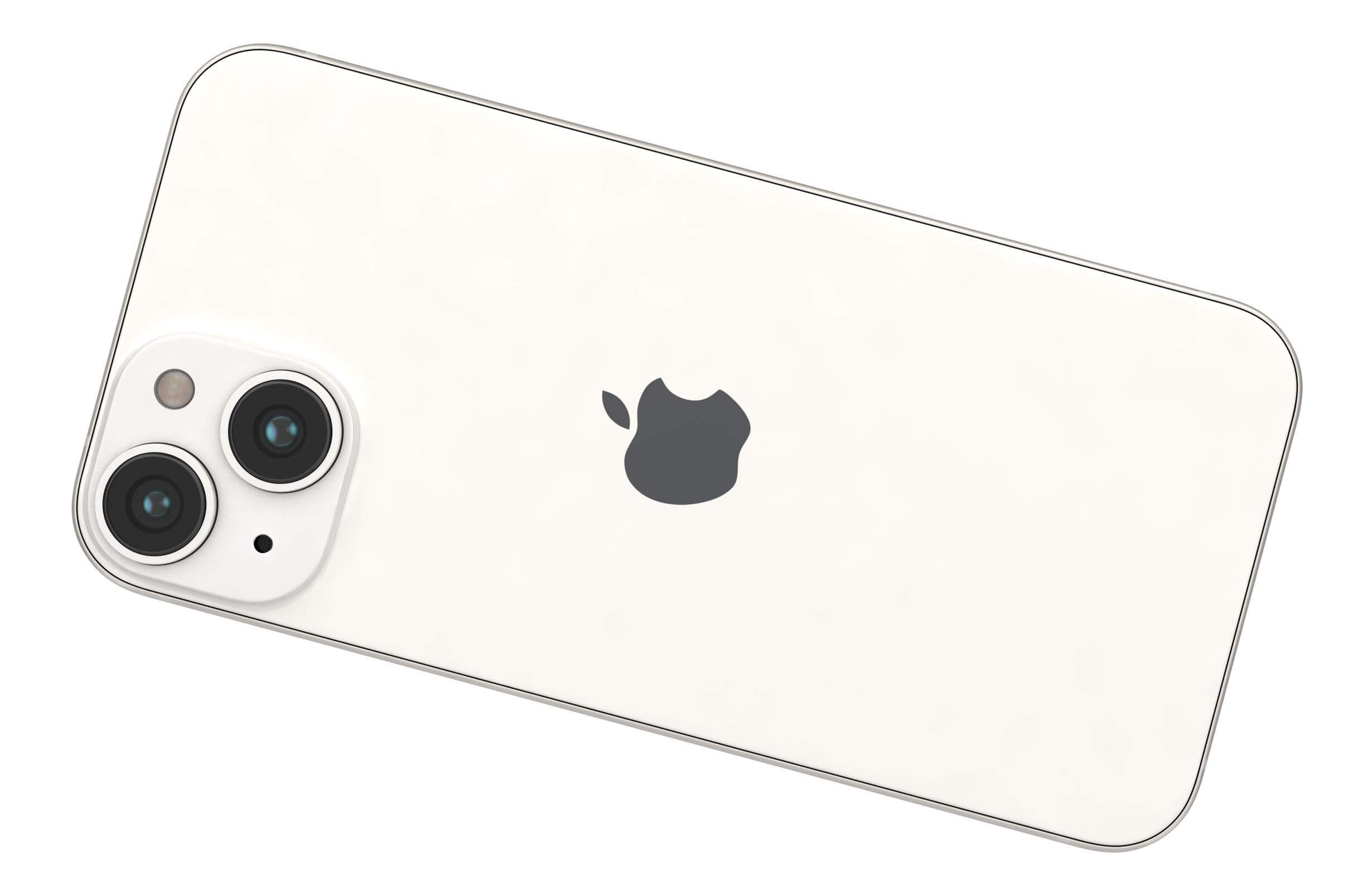 Apple iPhone 14 Plus White - 3D Model by Rever_Art