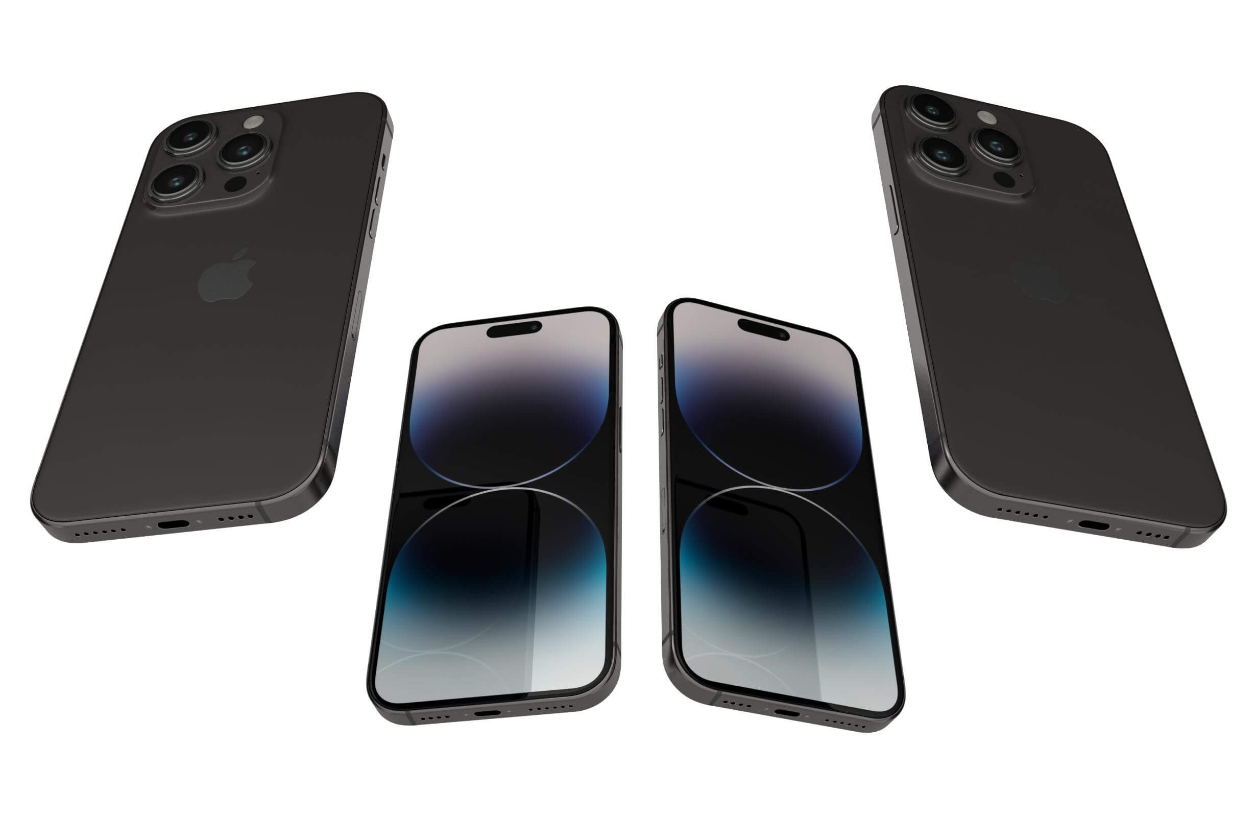 Apple iPhone 14 Pro Max All Colors - 3D Model by Rever_Art