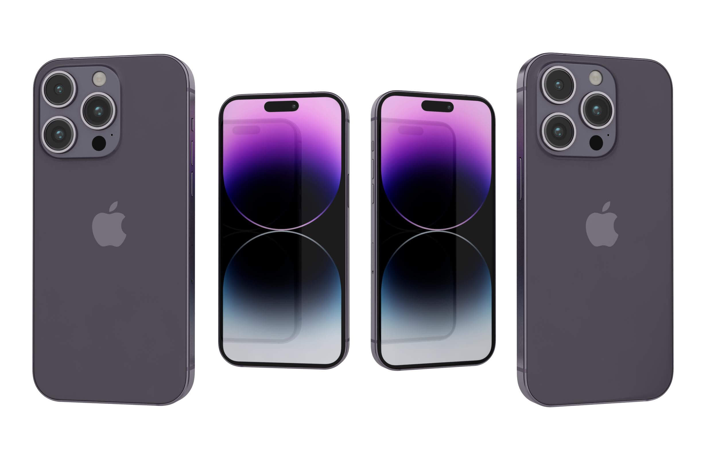 Apple iPhone 14 Pro Max All Colors - 3D Model by Rever_Art