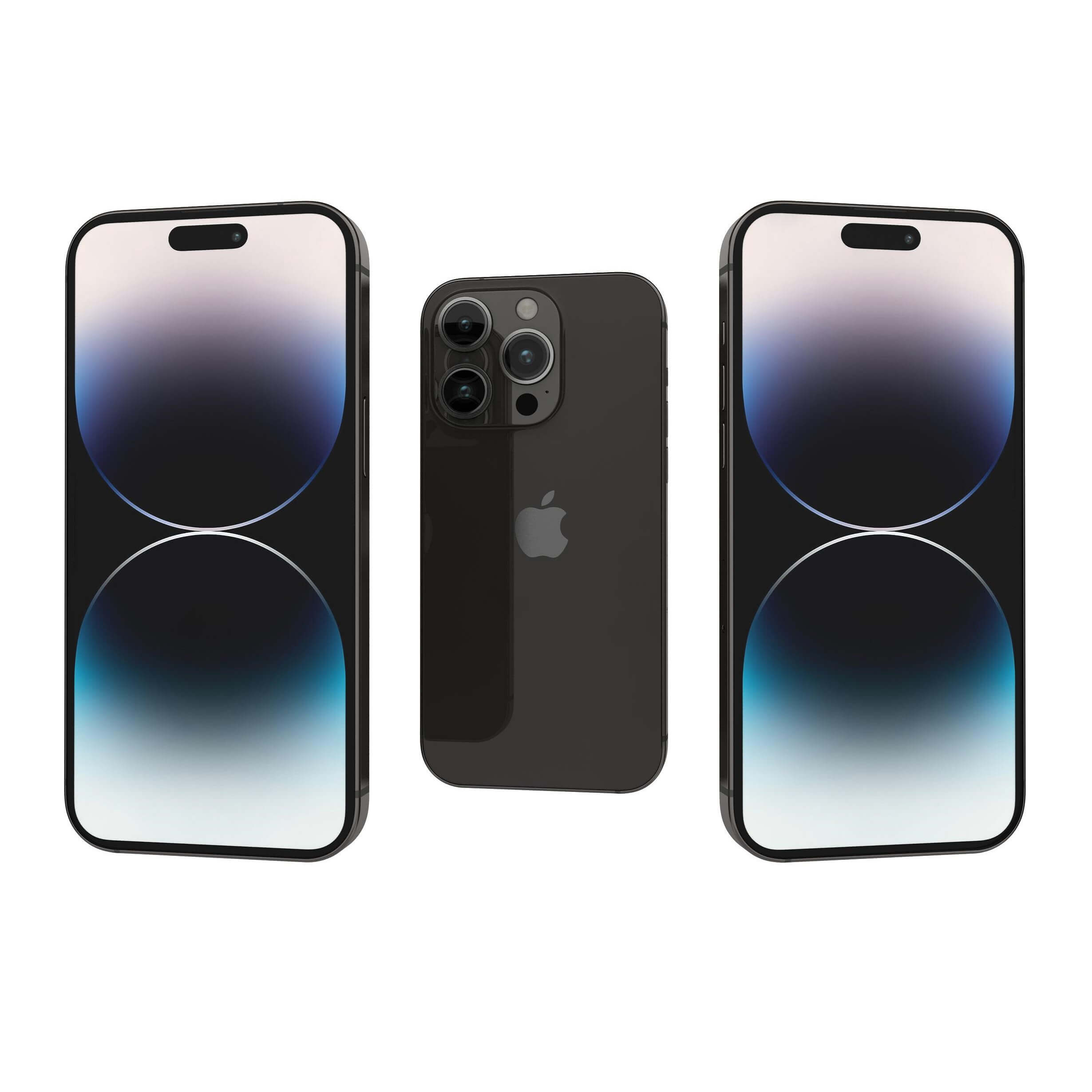 Apple iPhone 14 Pro Max Black - 3D Model by Rever_Art