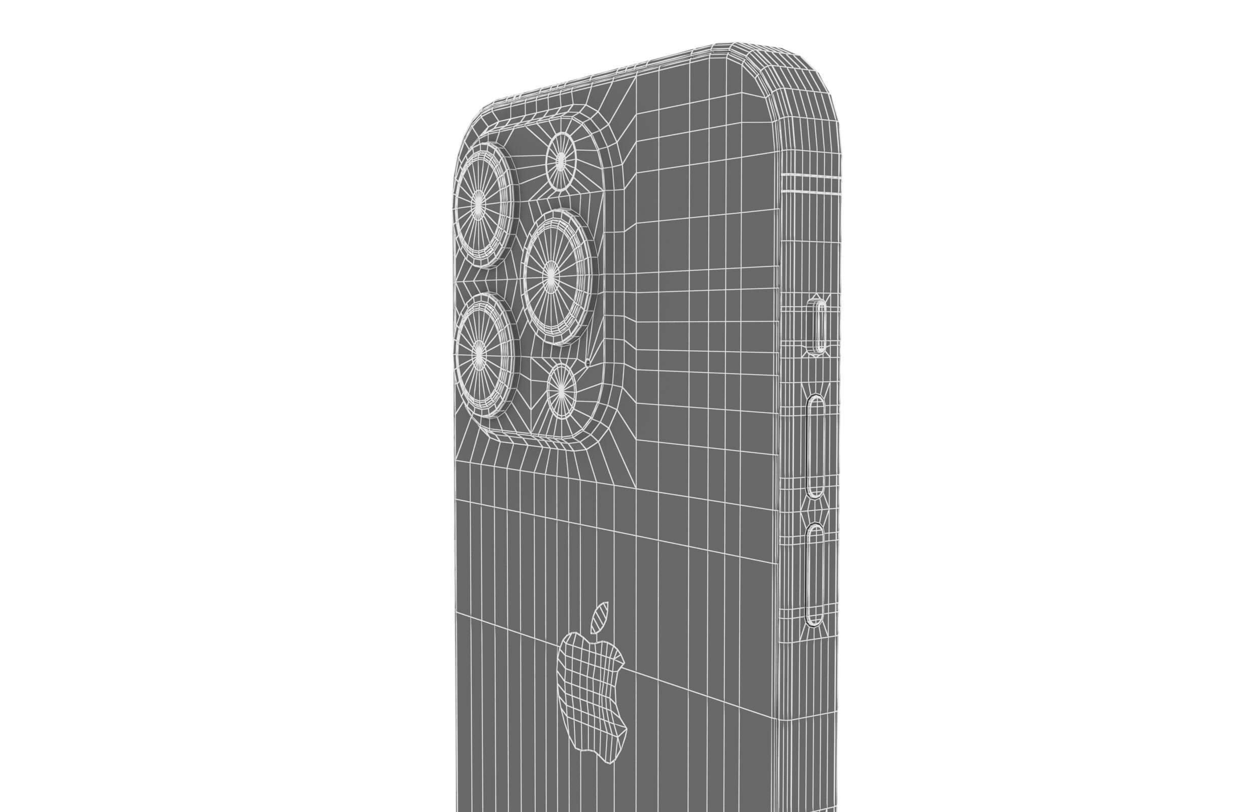 Apple iPhone 14 Pro Max Black - 3D Model by Rever_Art