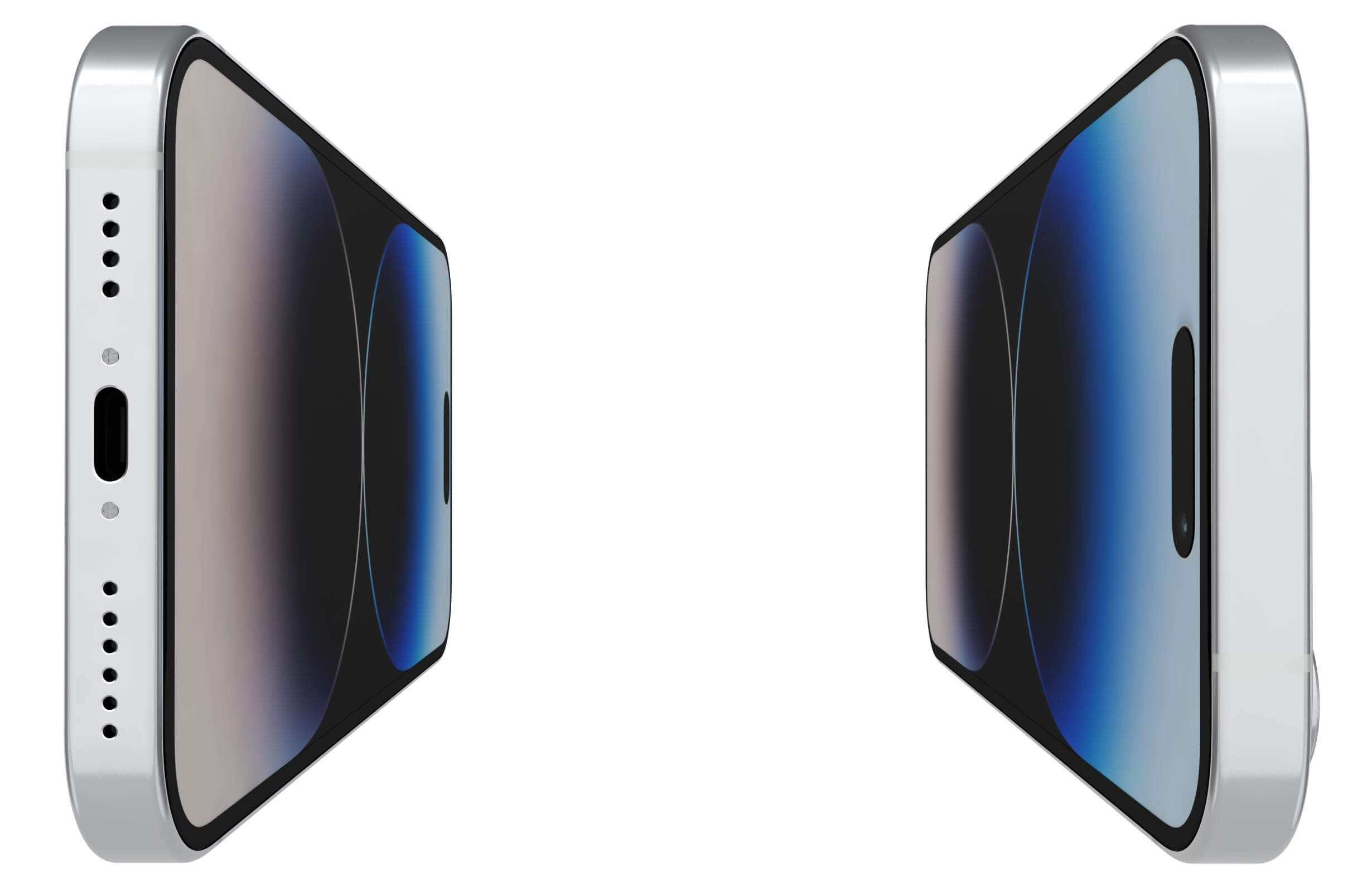 Apple iPhone 14 Pro Max White - 3D Model by Rever_Art