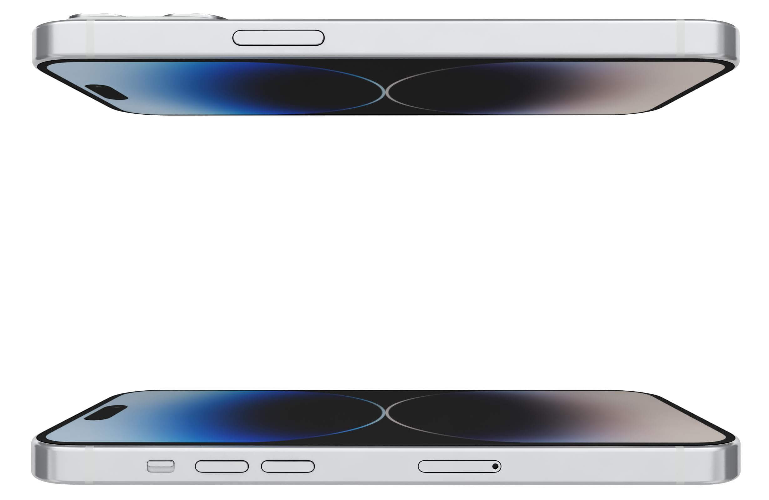 Apple iPhone 14 Pro Max White - 3D Model by Rever_Art