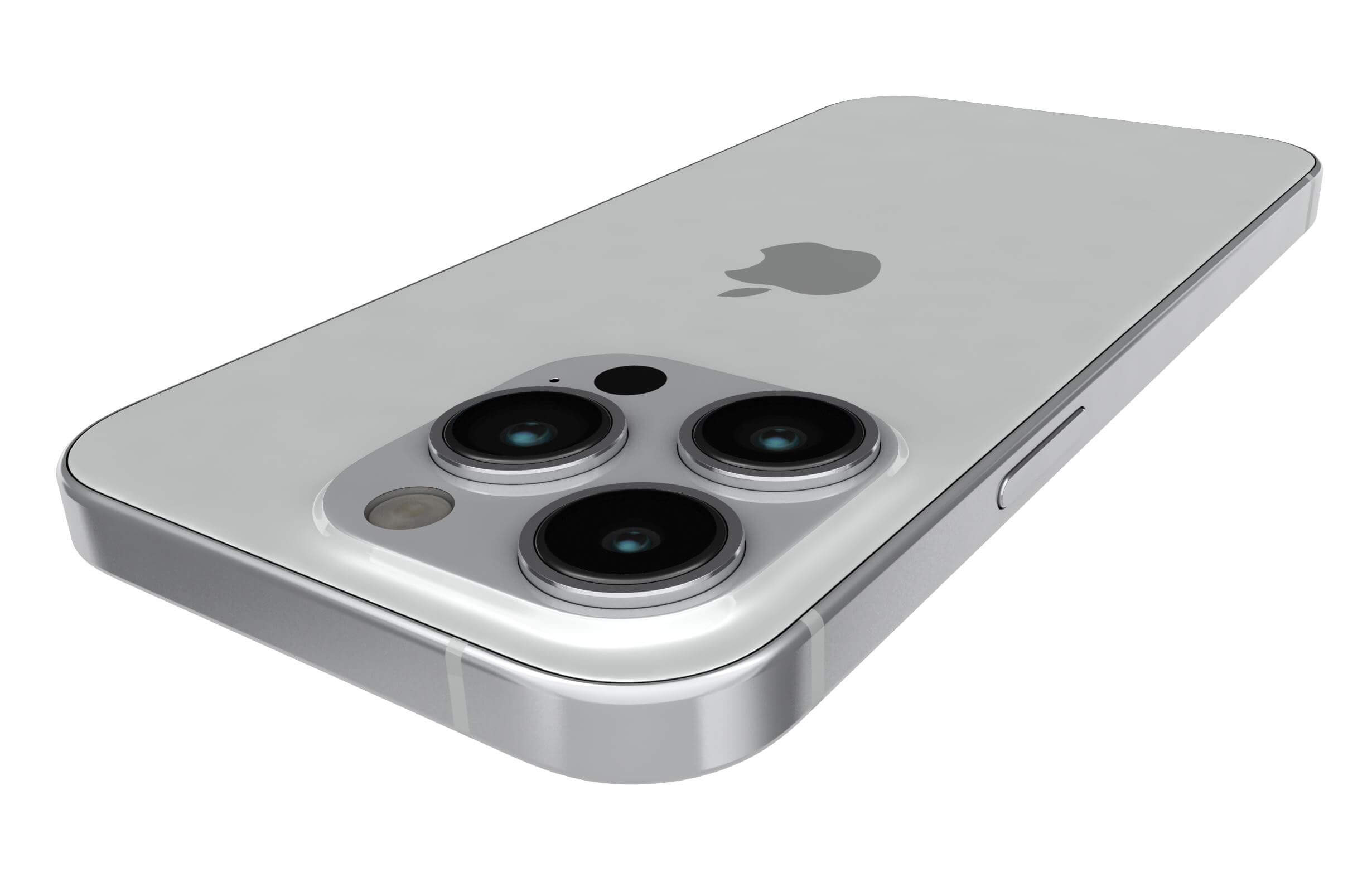 Apple iPhone 14 Pro Max White - 3D Model by Rever_Art