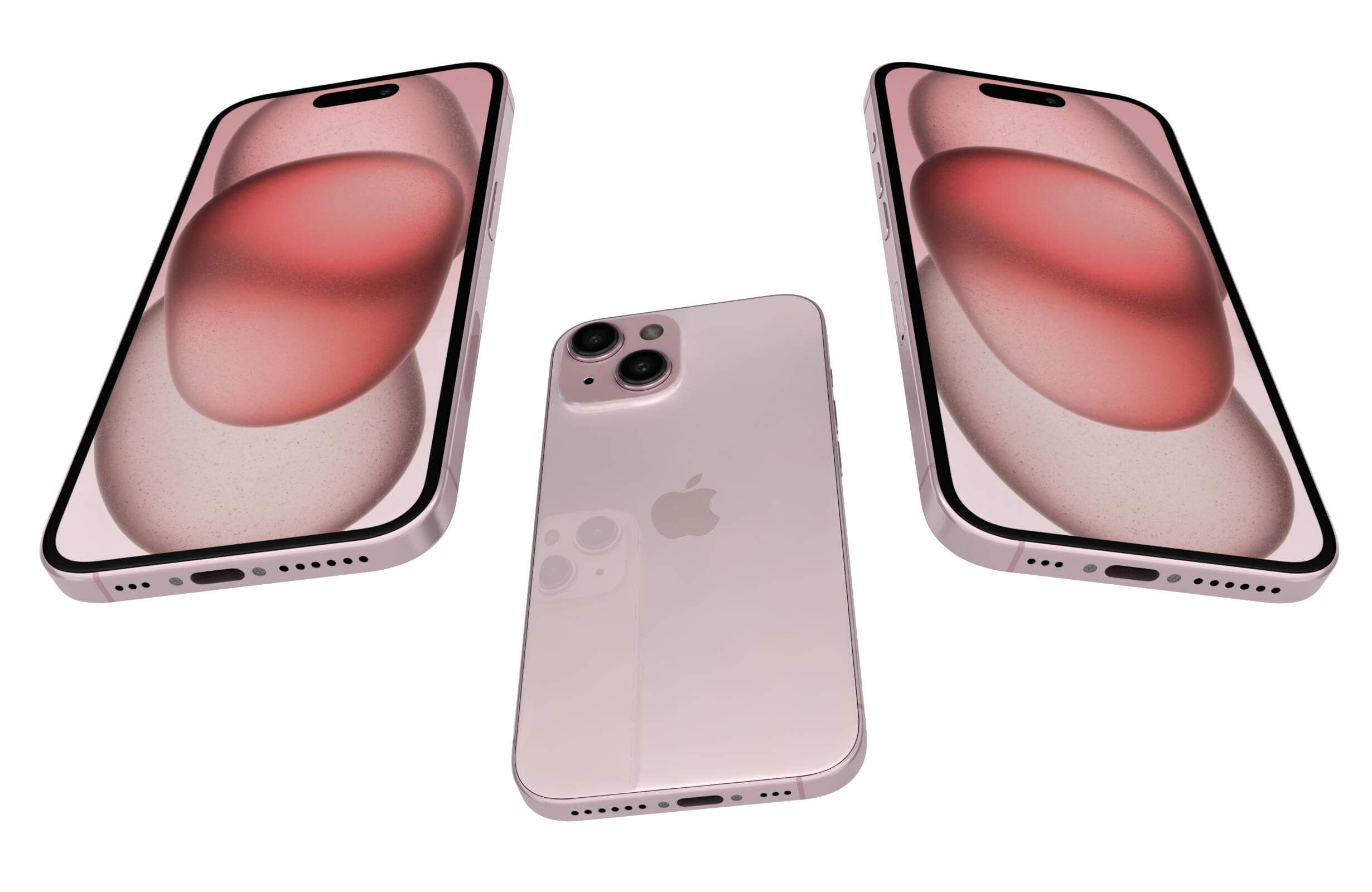 Apple iPhone 15 All Colors - 3D Model by Rever_Art