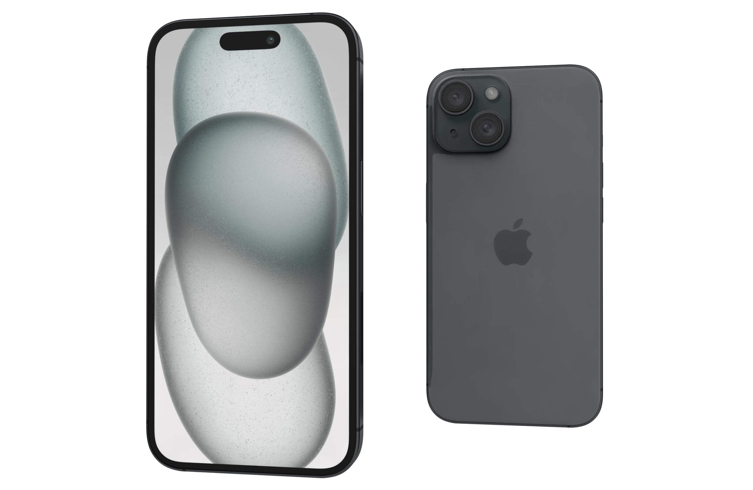 Apple iPhone 15 Black - 3D Model by Rever_Art