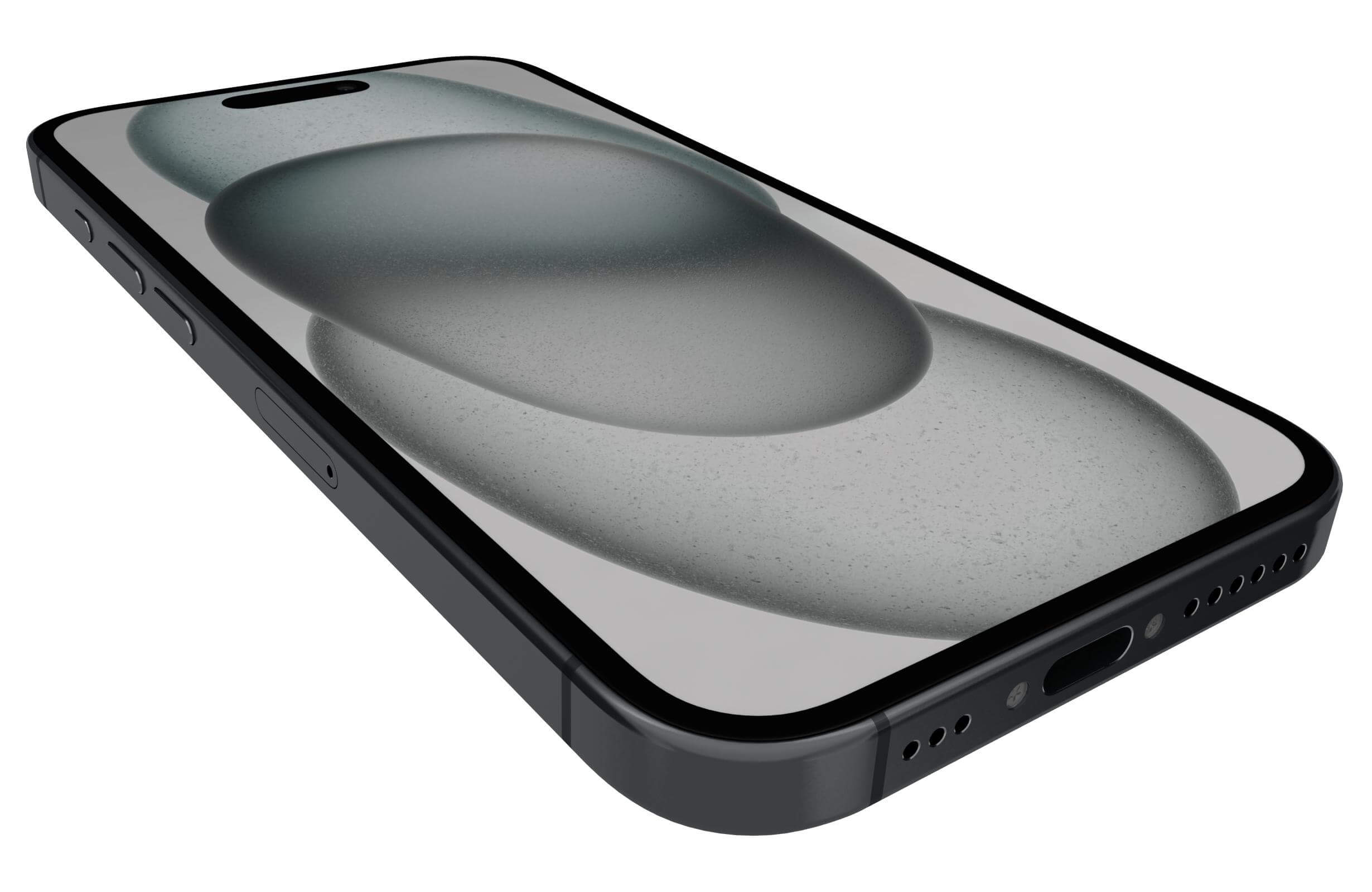 Apple iPhone 15 Black - 3D Model by Rever_Art