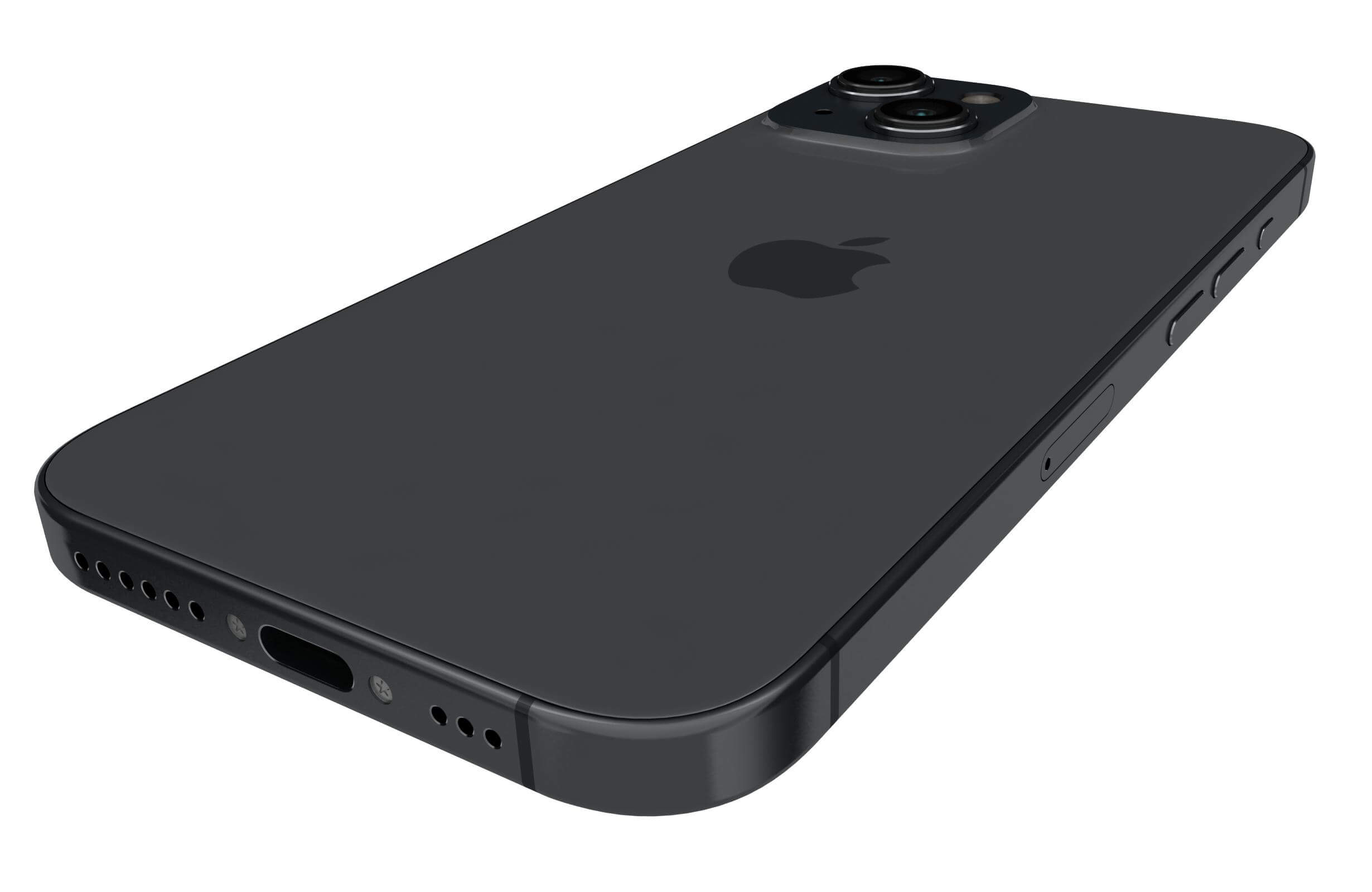 Apple iPhone 15 Black - 3D Model by Rever_Art