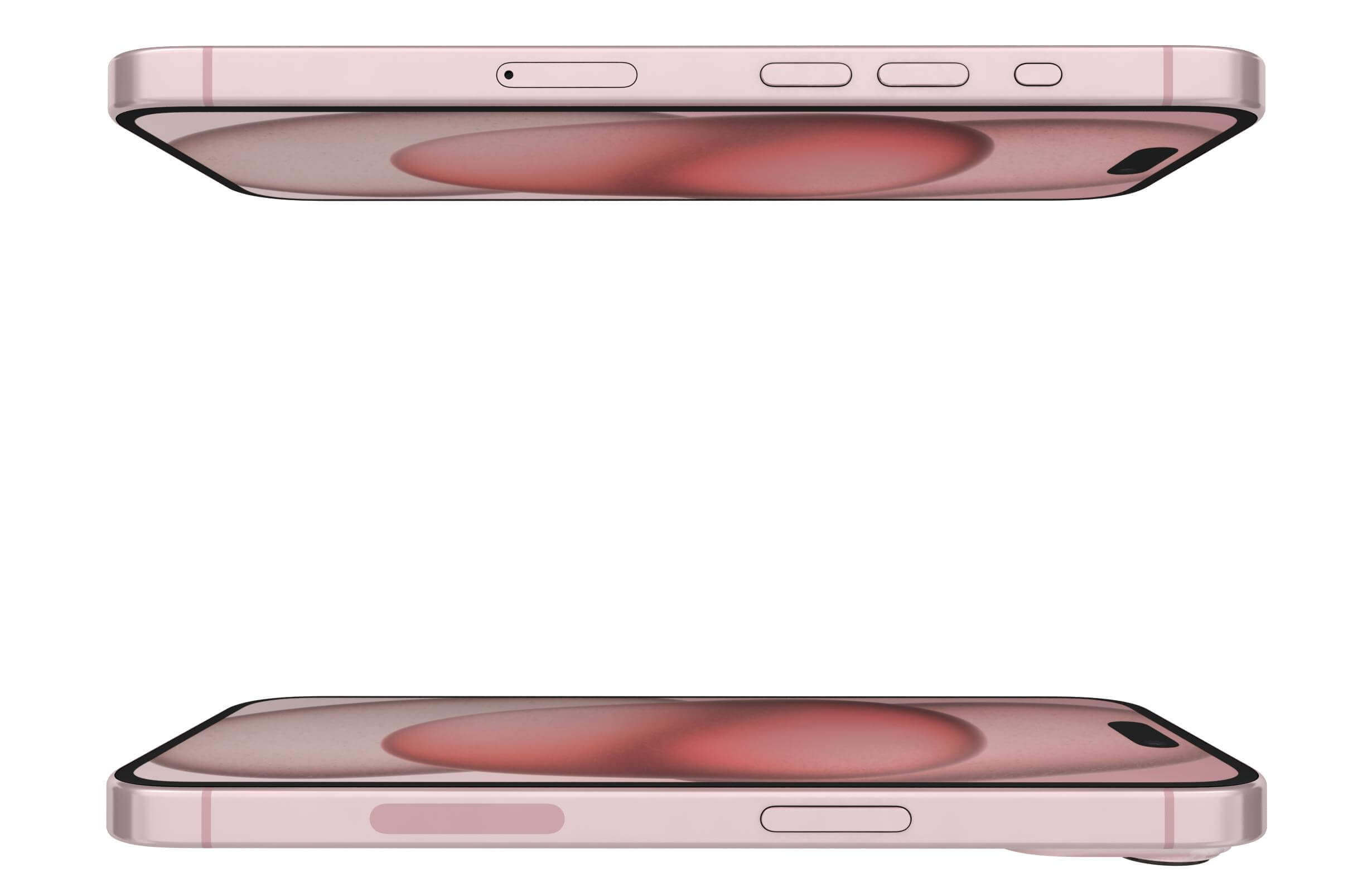Apple iPhone 15 Pink - 3D Model by Rever_Art