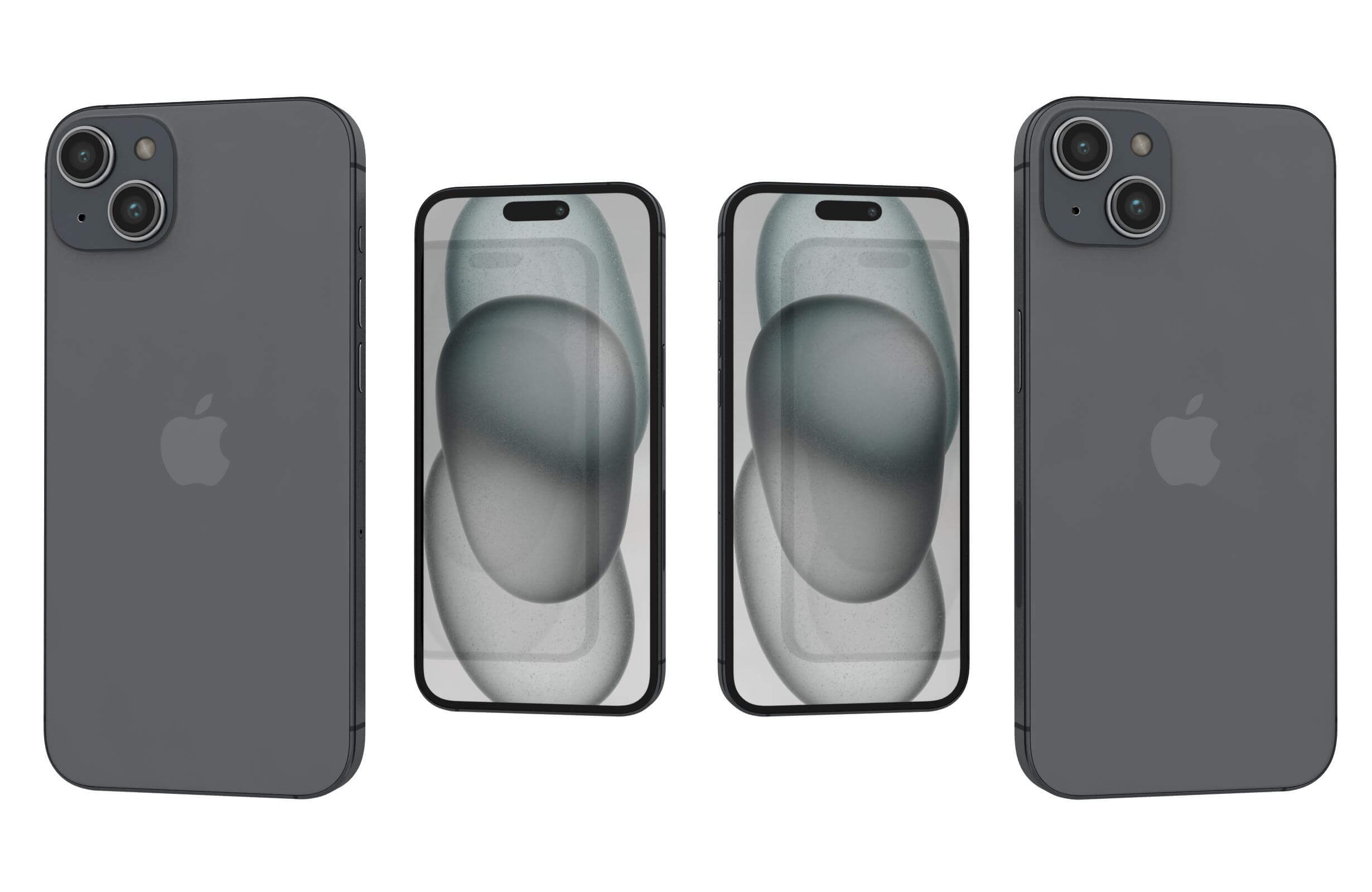 Apple iPhone 15 Plus Black - 3D Model by Rever_Art