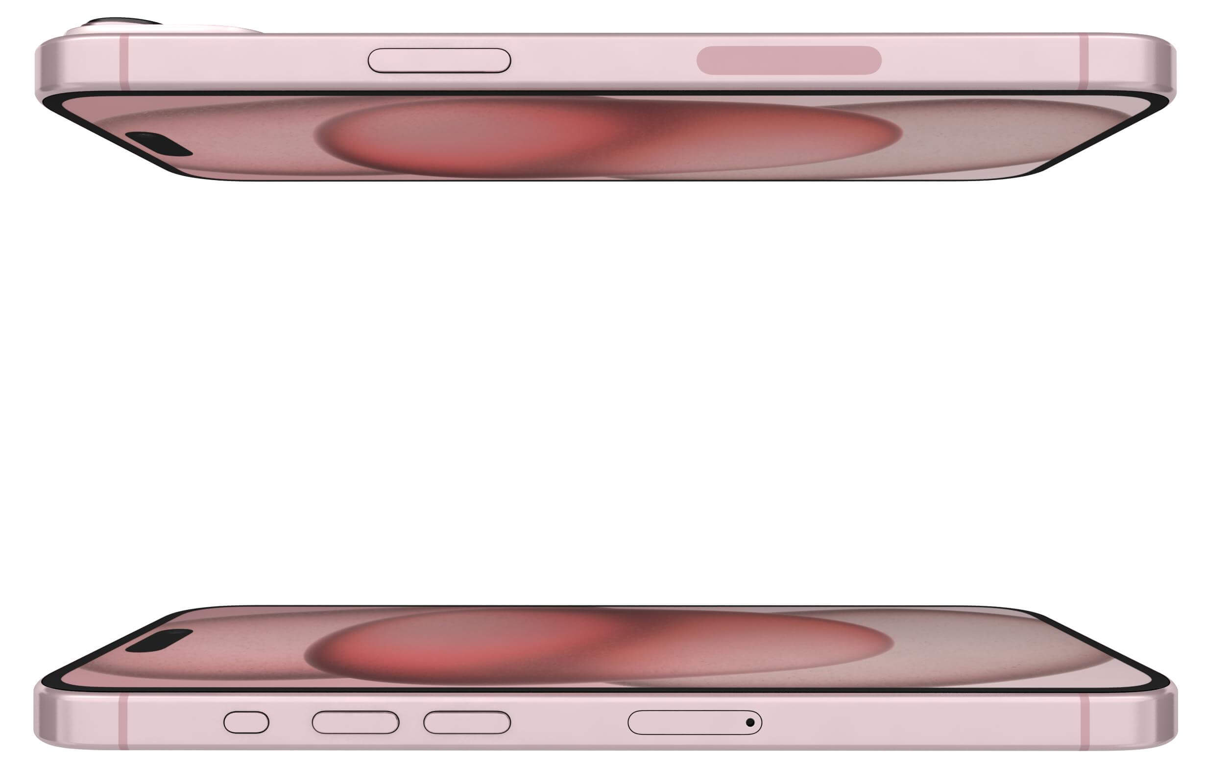 Apple iPhone 15 Plus Pink - 3D Model by Rever_Art