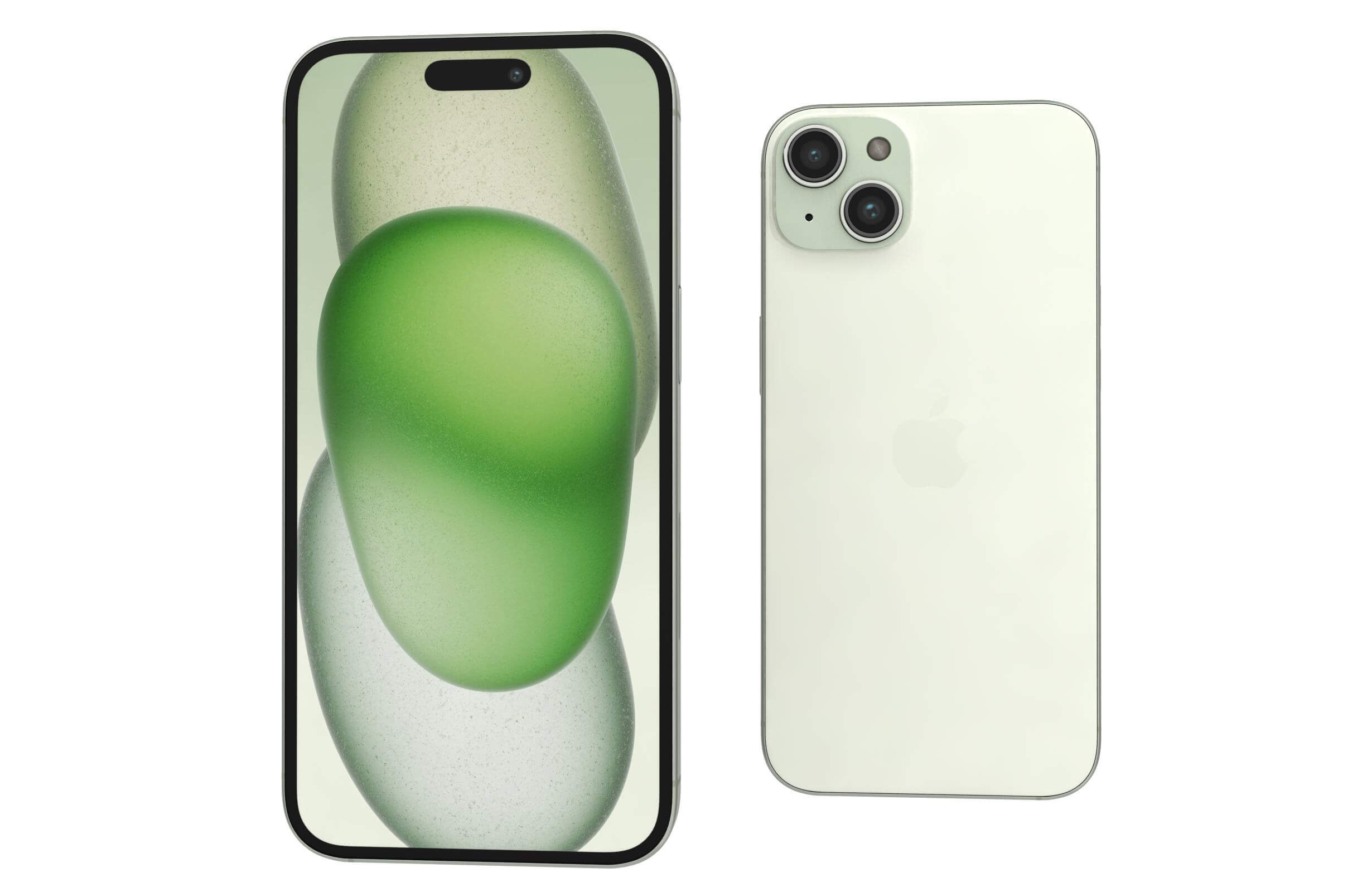 Apple iPhone 15 Plus Green - 3D Model by Rever_Art