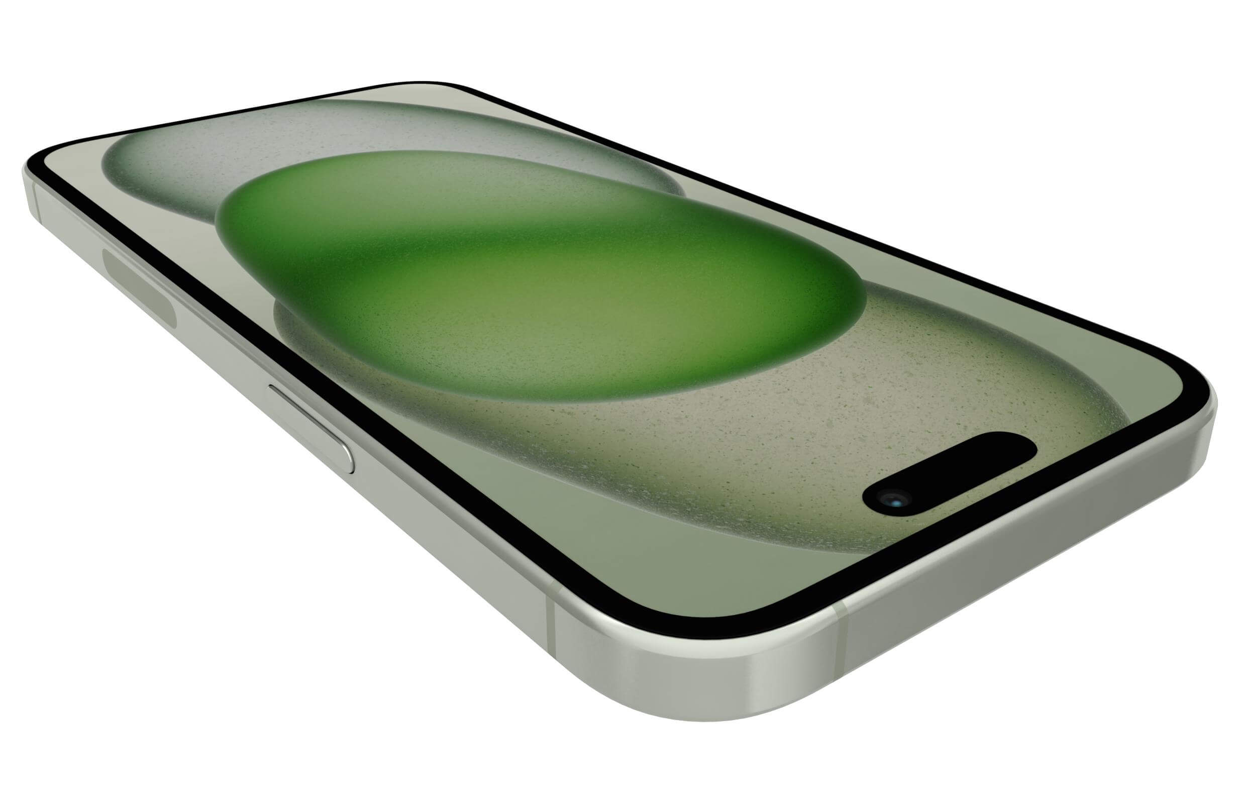 Apple iPhone 15 Plus Green - 3D Model by Rever_Art