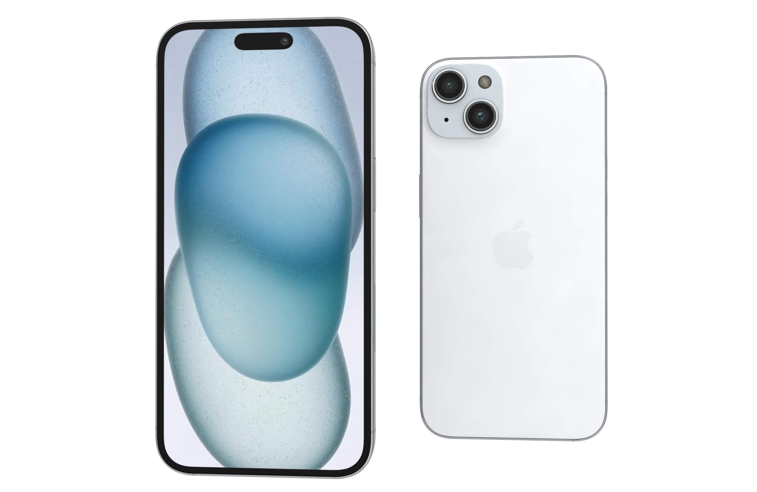 Apple iPhone 15 Plus White - 3D Model by Rever_Art