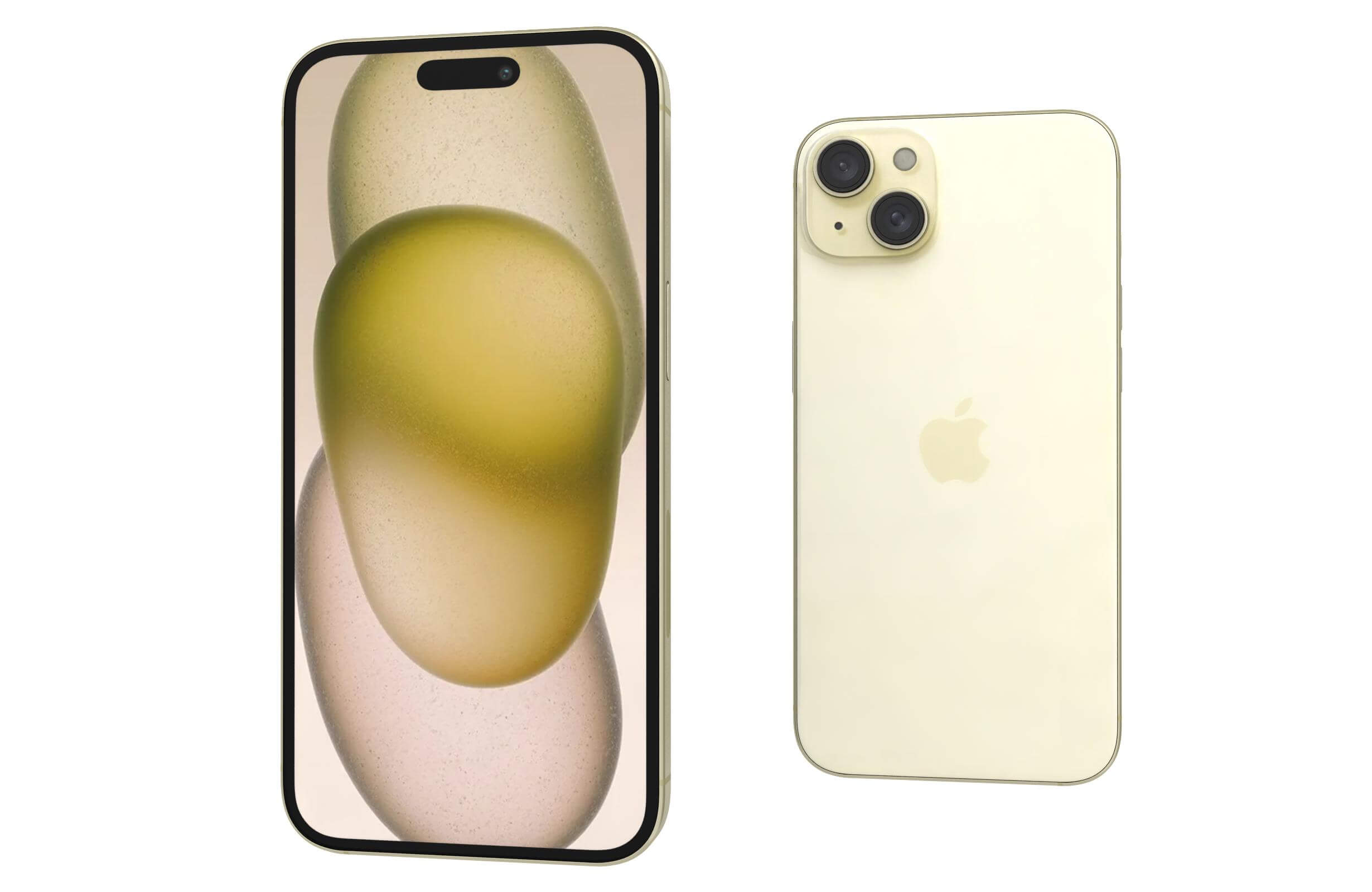 Apple iPhone 15 Plus Yellow - 3D Model by Rever_Art