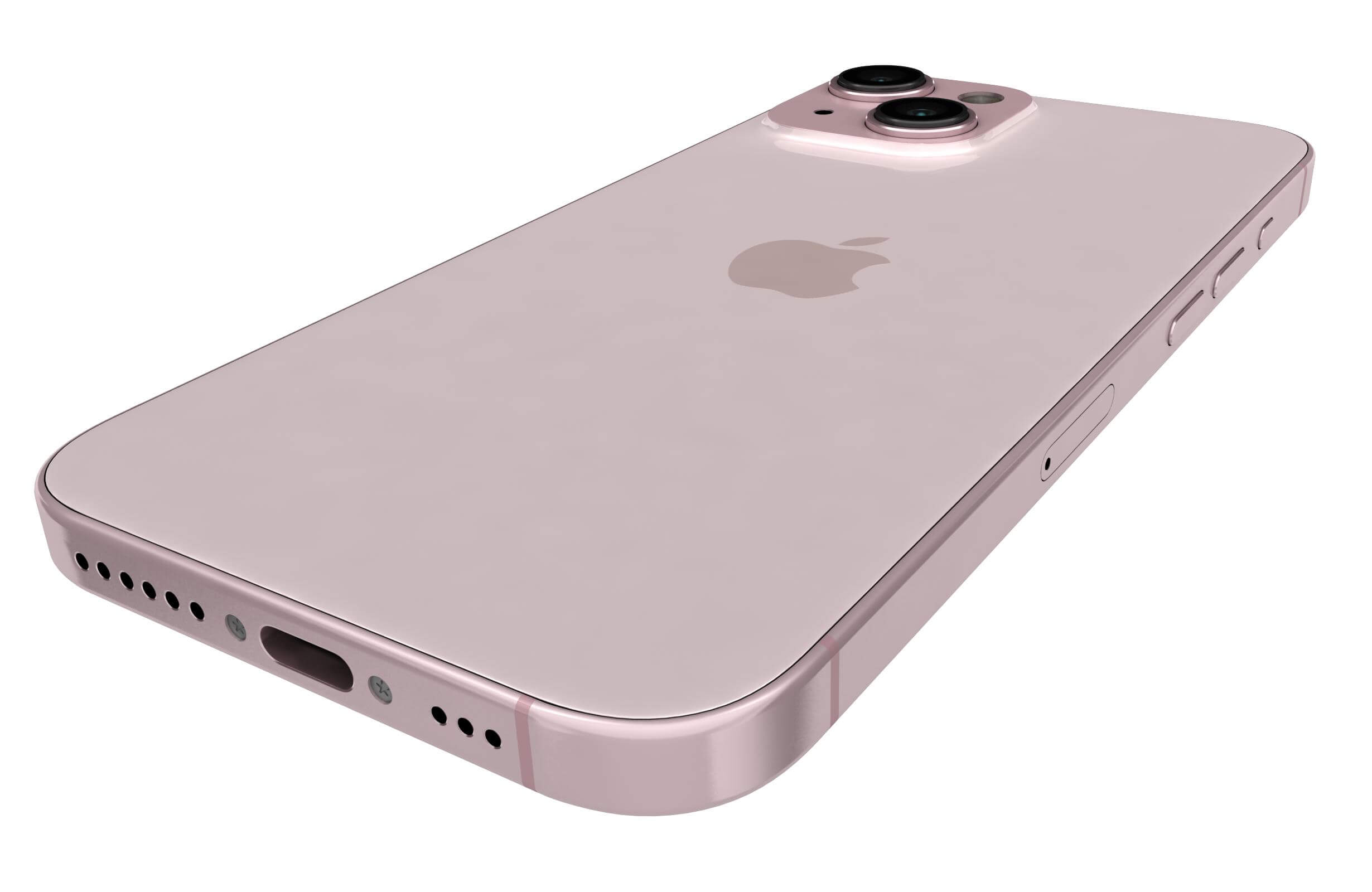 Apple iPhone 15 Pnik - 3D Model by Rever_Art