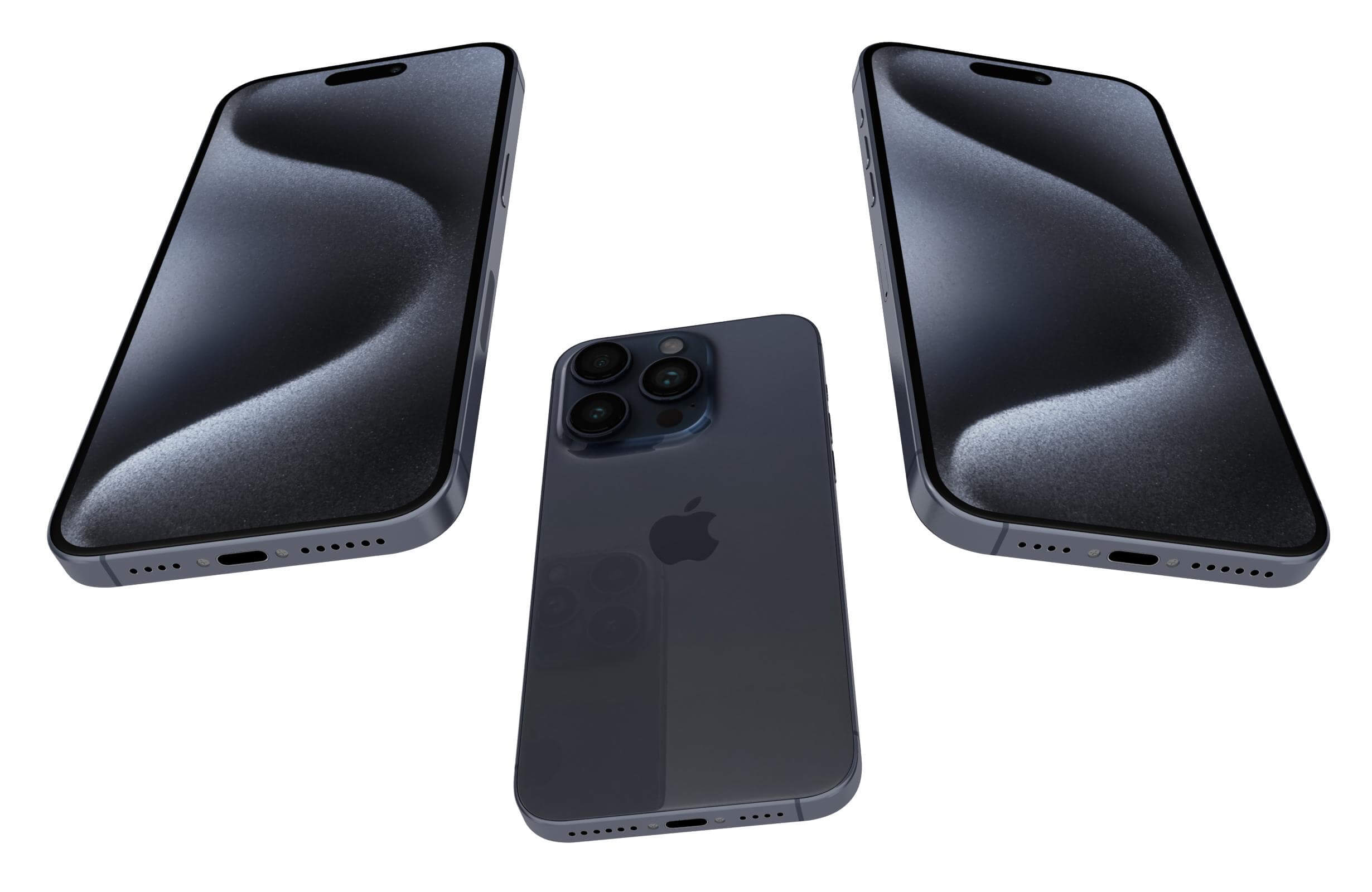 Apple iPhone 15 Pro Max All Colors - 3D Model by Rever_Art