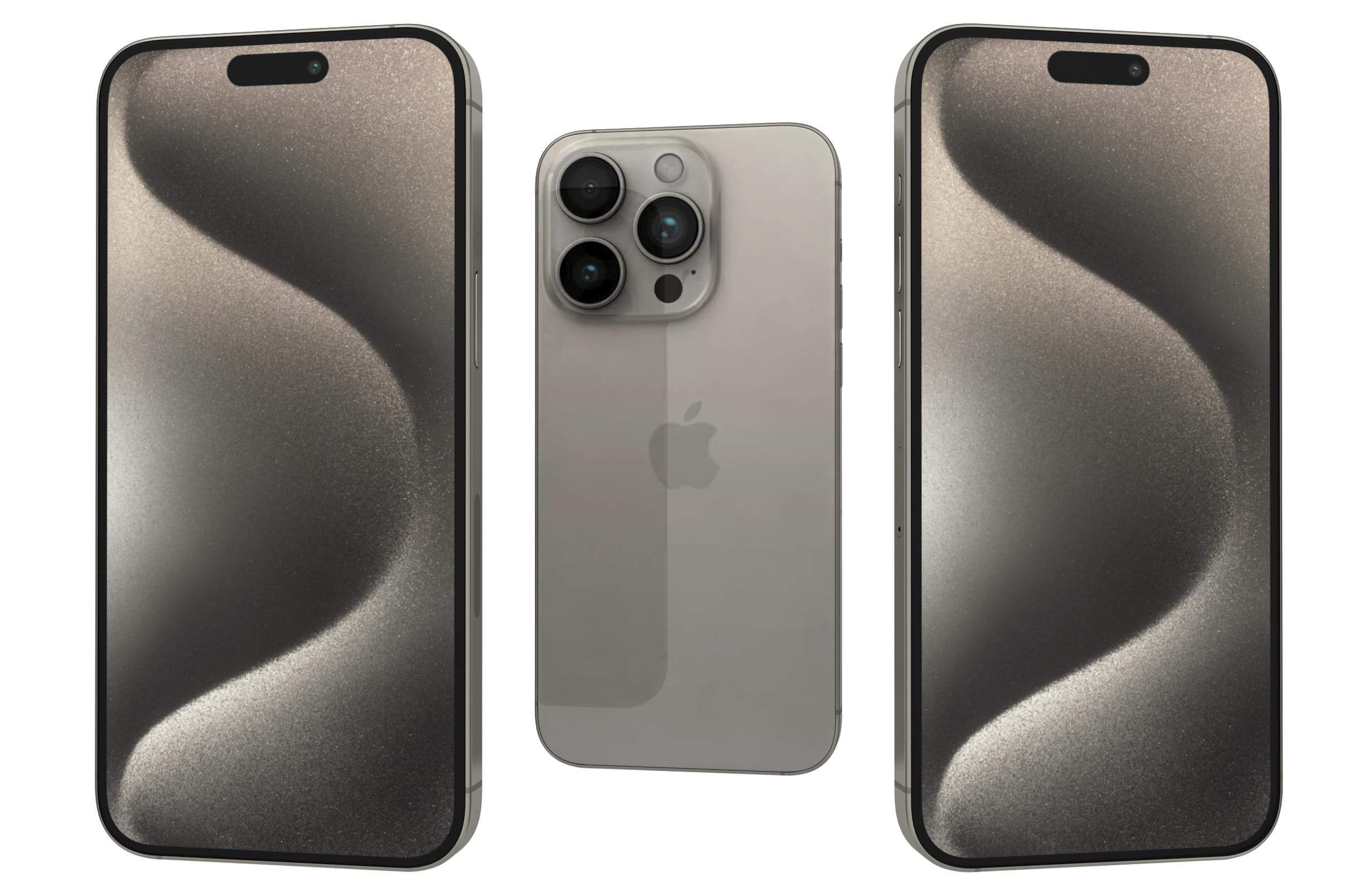 Apple iPhone 15 Pro Max All Colors - 3D Model by Rever_Art