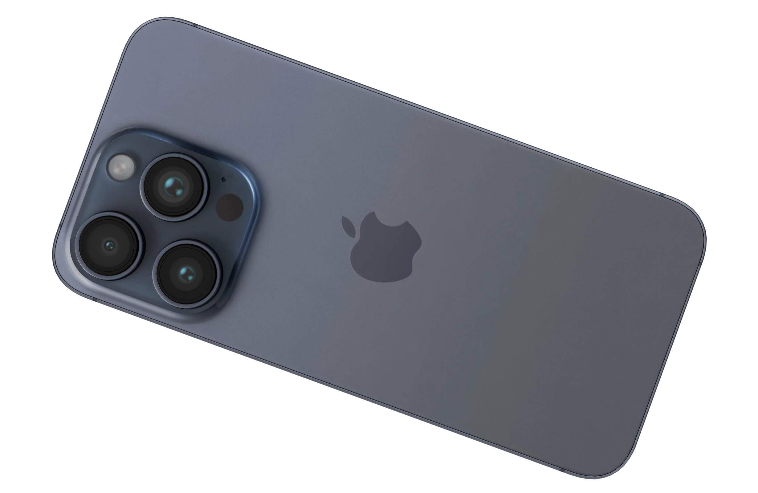 Apple iPhone 15 Pro Max Blue Titanium - 3D Model by Rever_Art