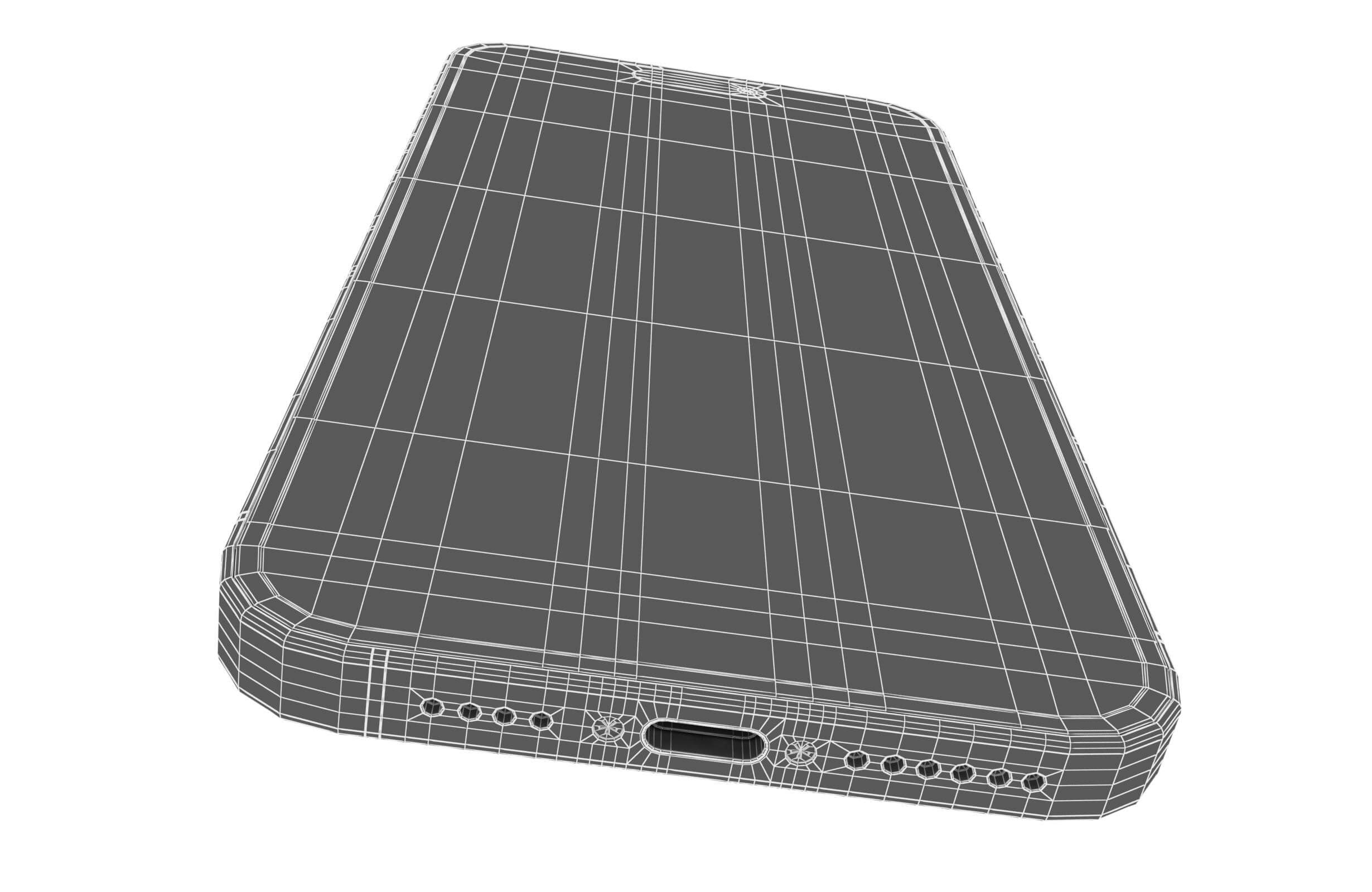 Apple iPhone 15 Pro Max Blue Titanium - 3D Model by Rever_Art