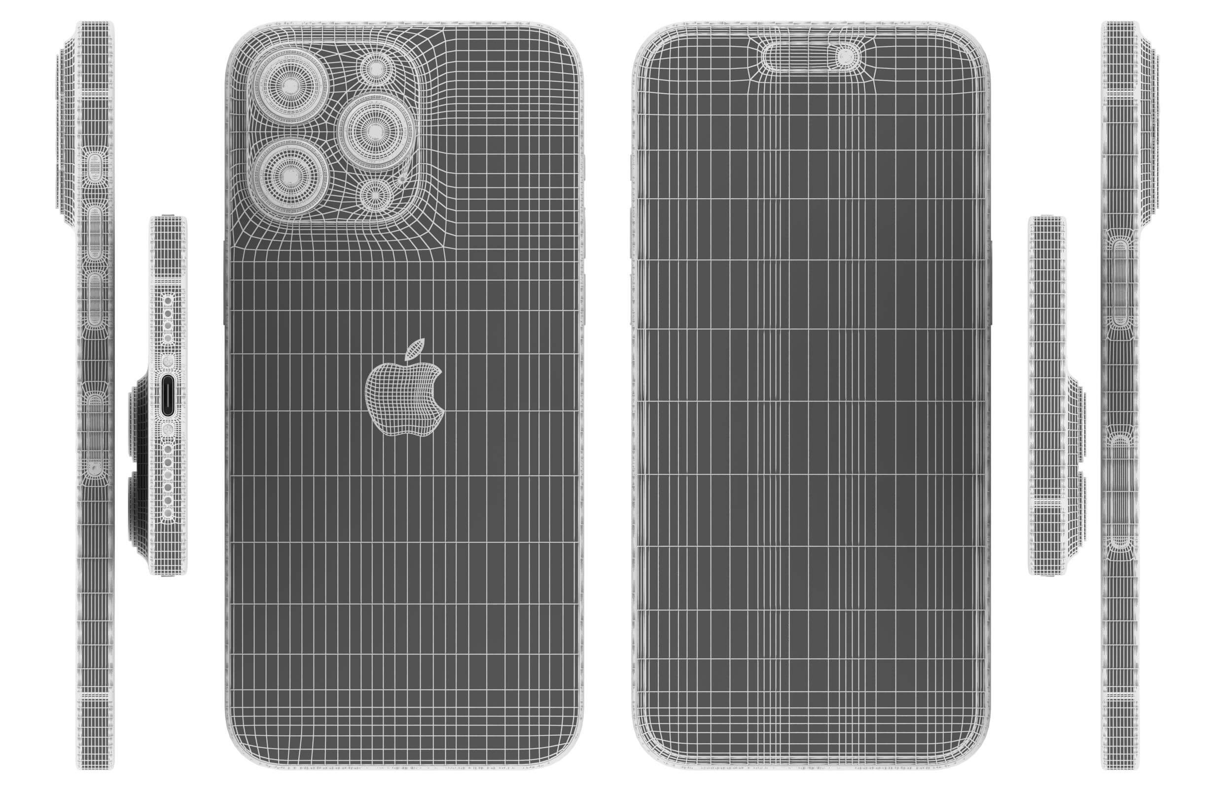 Apple iPhone 15 Pro Max Natural Titanium - 3D Model by Rever_Art