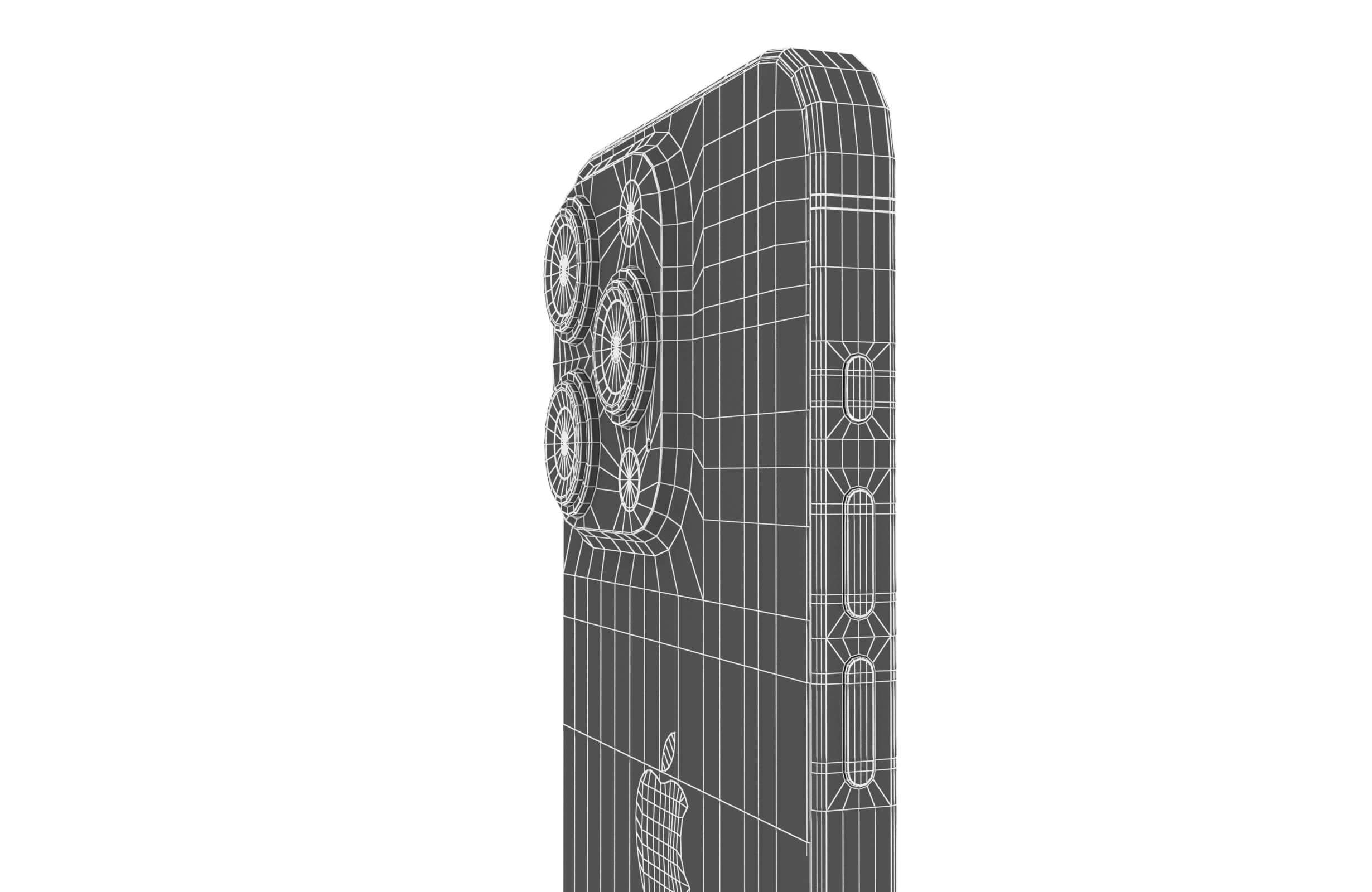 Apple iPhone 15 Pro Natural Titanium - 3D Model by Rever_Art