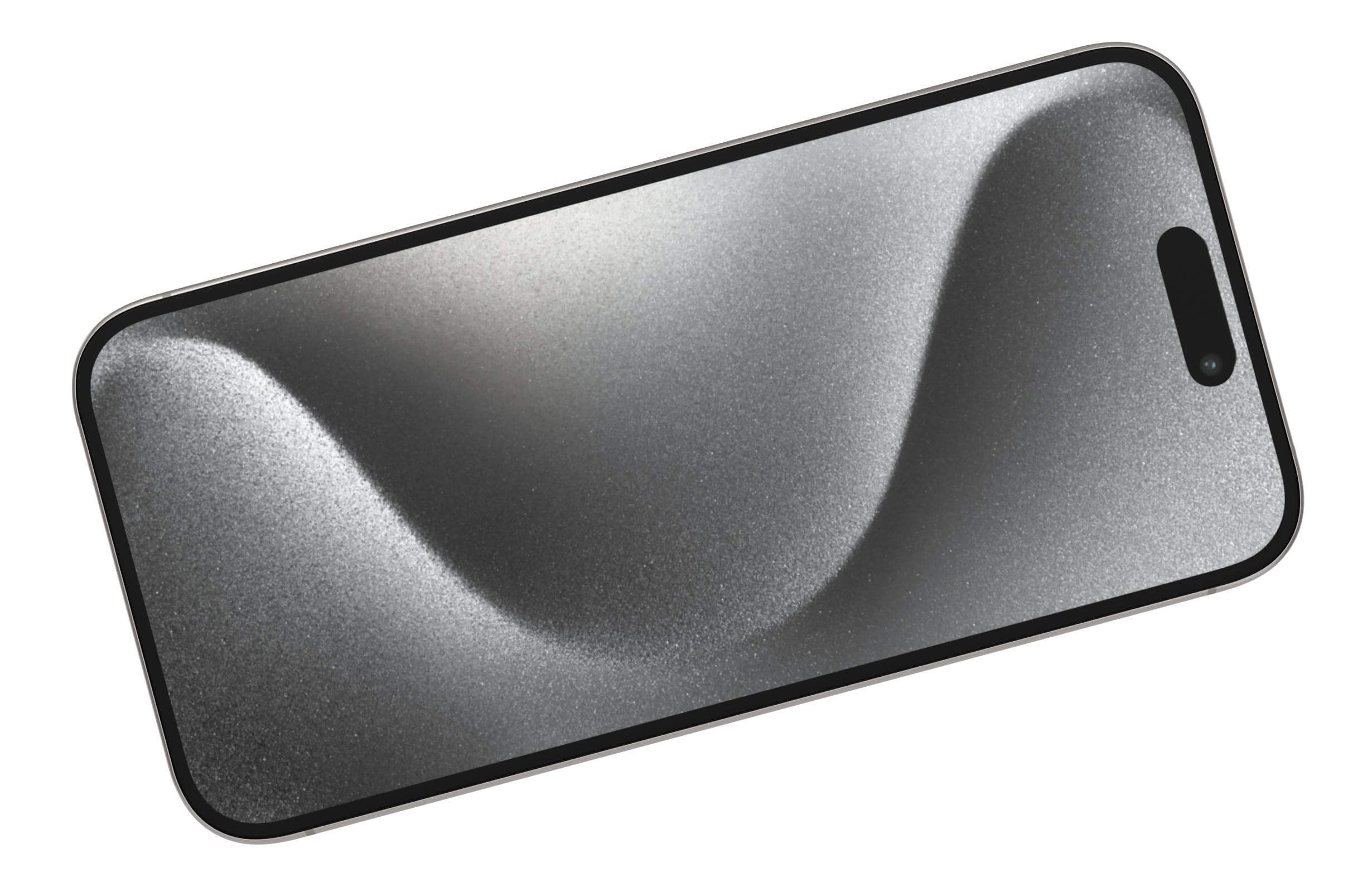 Apple iPhone 15 Pro White Titanium - 3D Model by Rever_Art