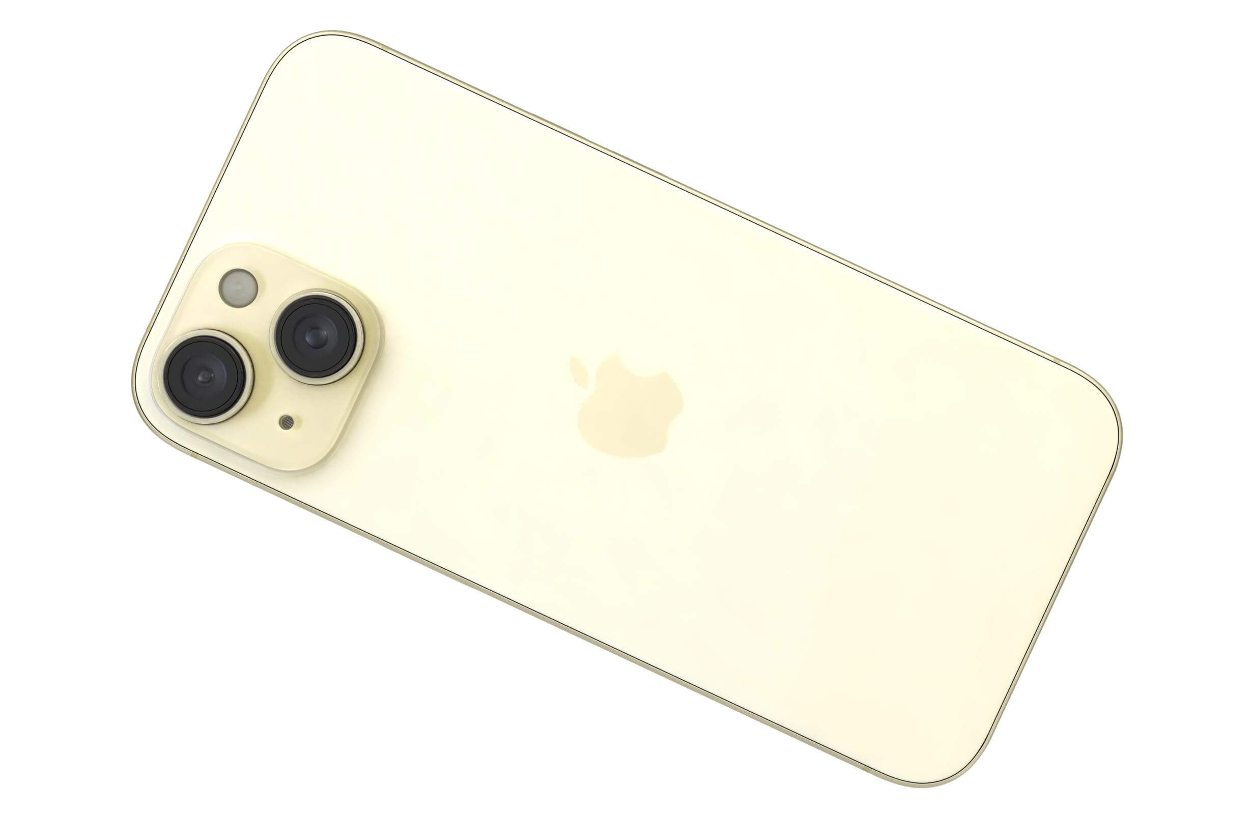 Apple iPhone 15 Yellow - 3D Model by Rever_Art