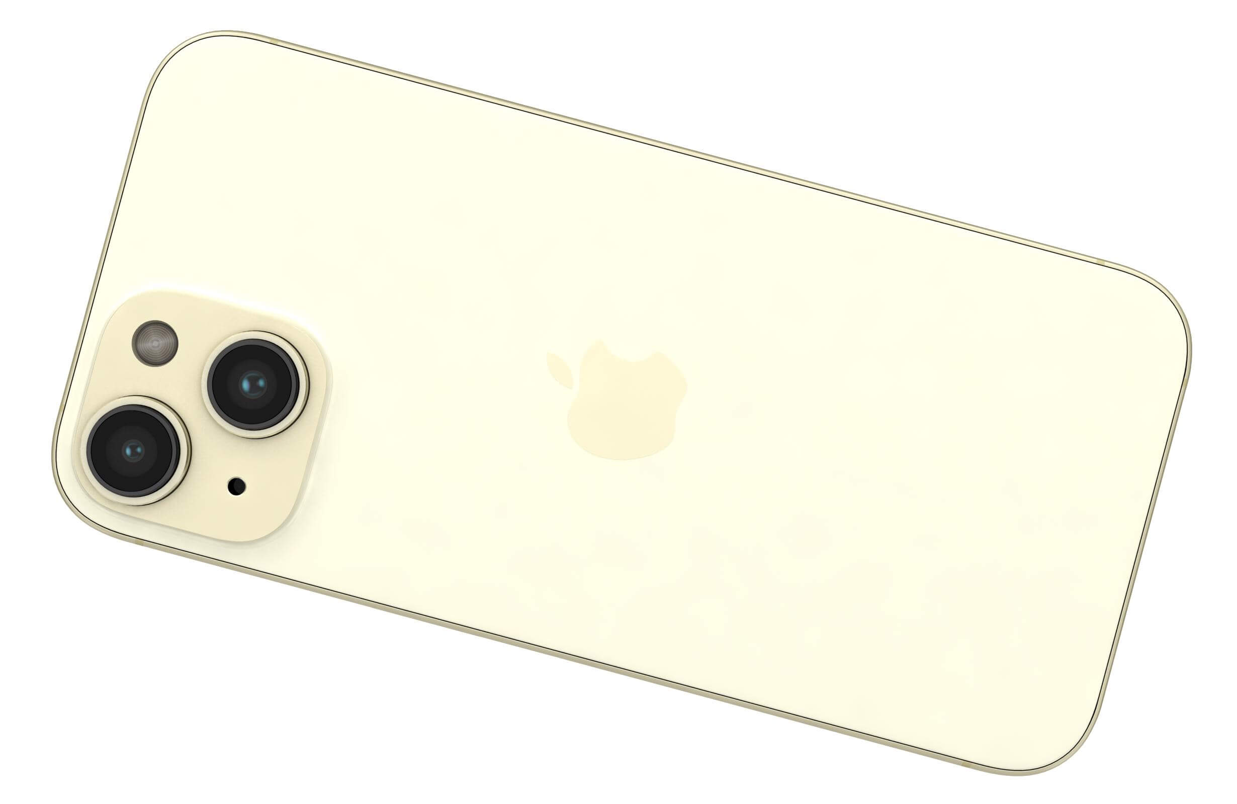 Apple iPhone 15 Yellow - 3D Model by Rever_Art