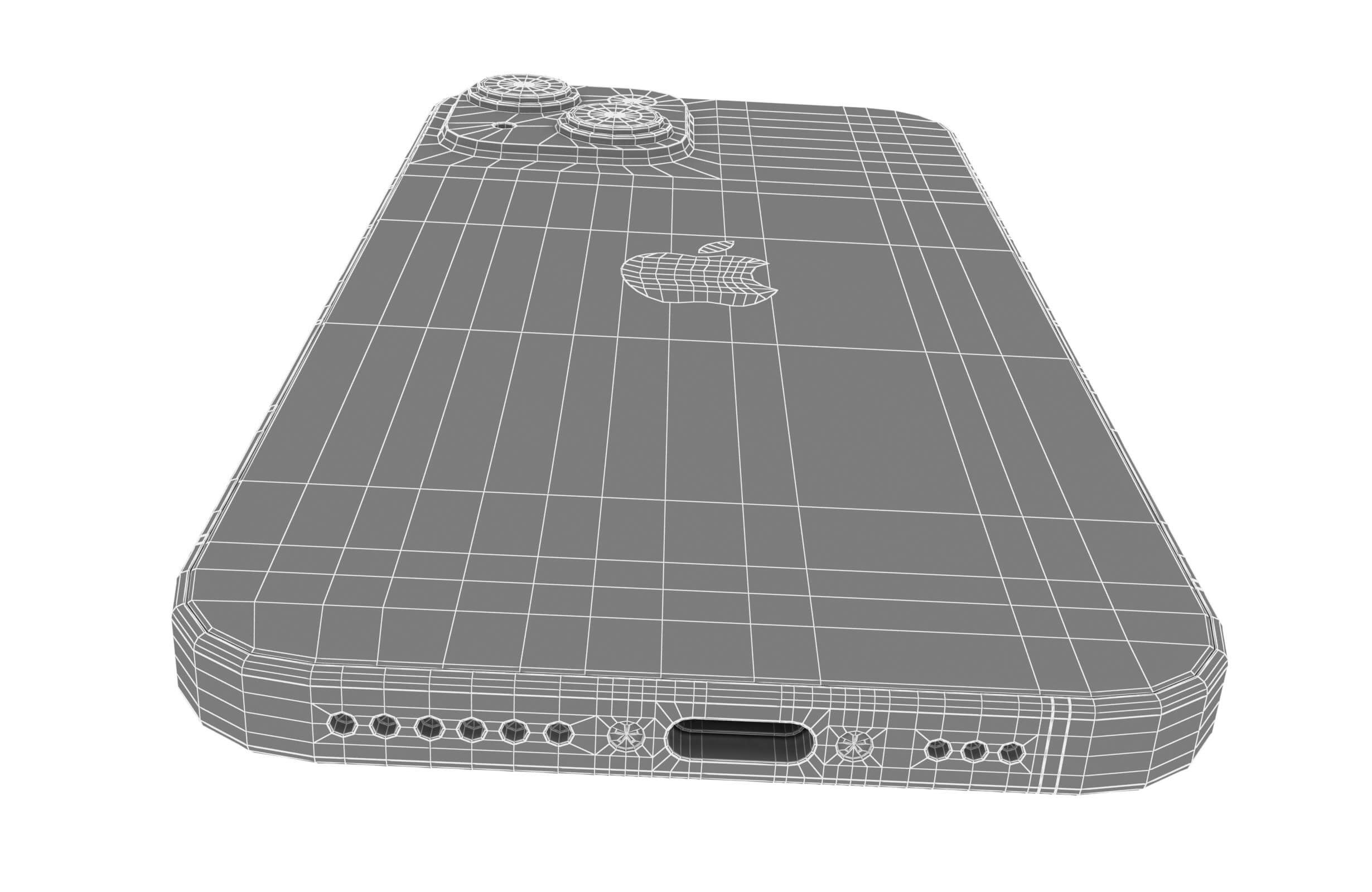 Apple iPhone 15 Yellow - 3D Model by Rever_Art